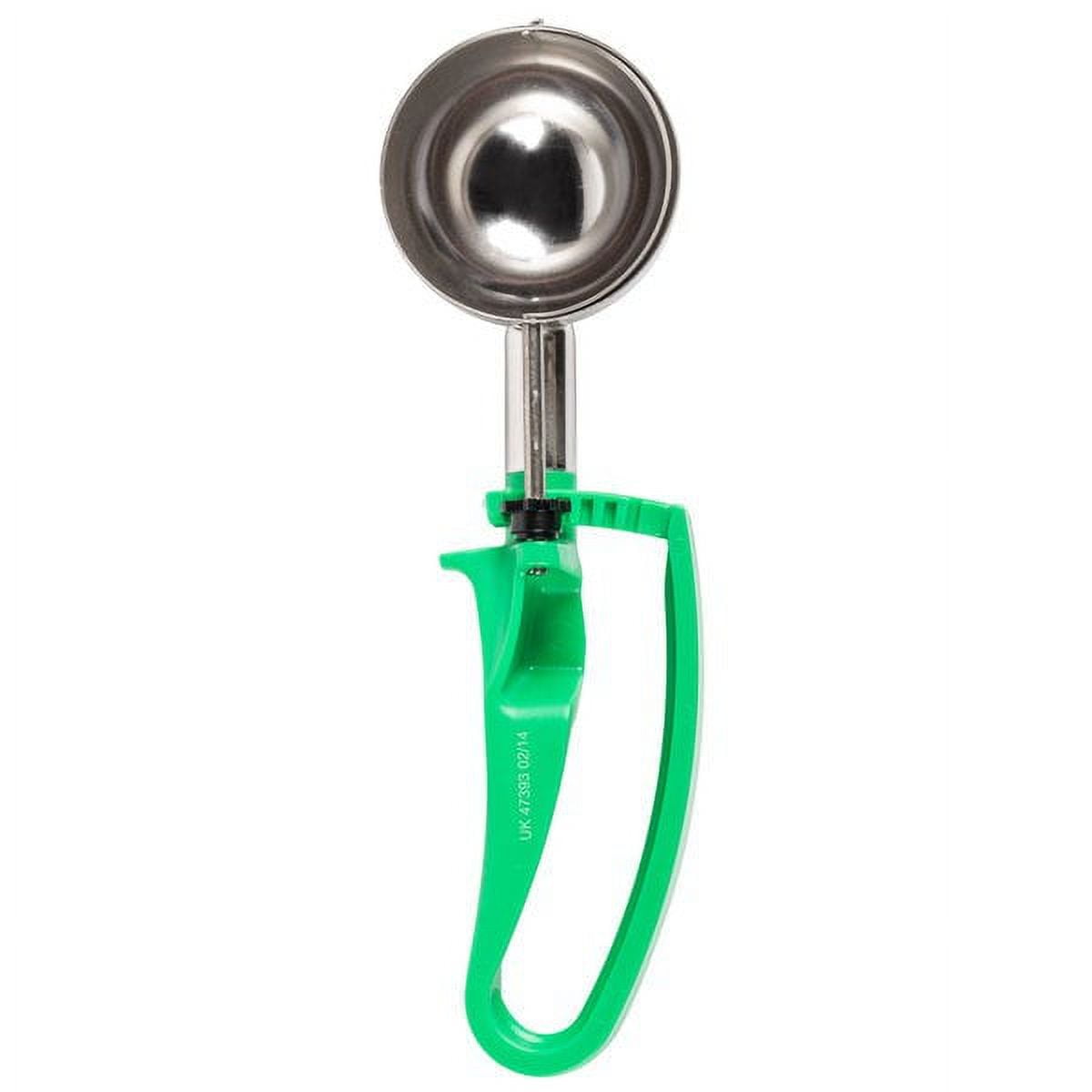 Vollrath 47393 #12 Green Squeeze Handle Disher - 2.8 oz. - Walmart.com