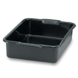 Vollrath 52660 Plastic Kitchen Dishwashing Dish Pan, Black 20 x 15 x 7 ...