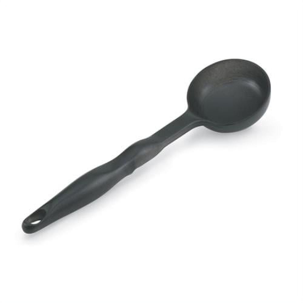 Vollrath 5283720 Round Black Nylon Solid 4 Ounce Spoodle Utensil ...