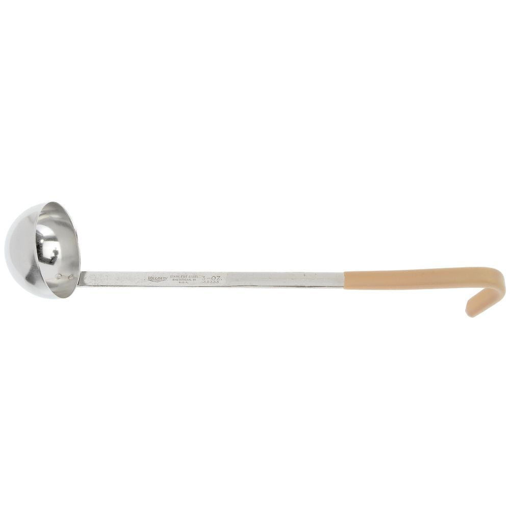 Vollrath 58333 Ivory Handled 3 Ounce Stainless Steel Ladle - Walmart.com