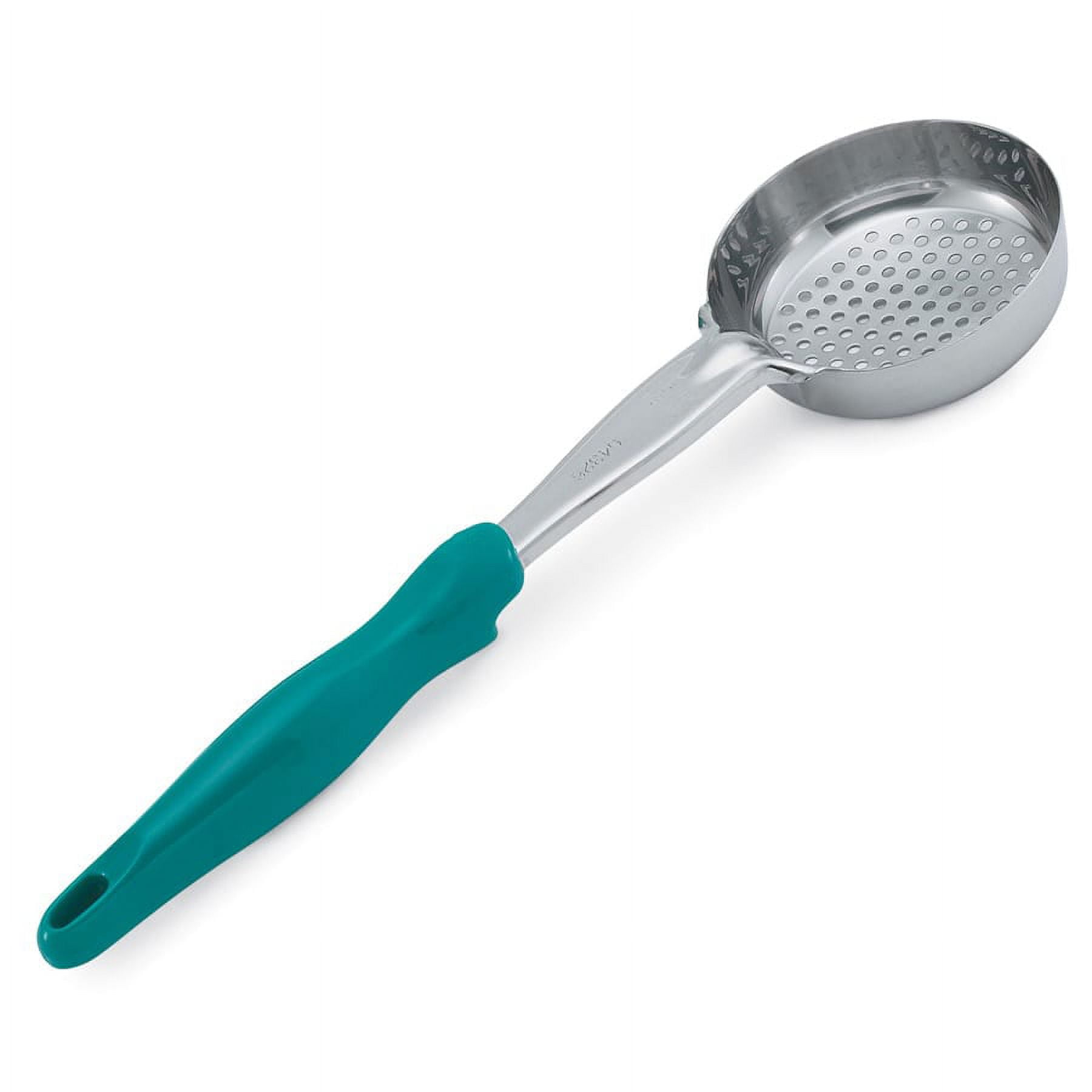 Vollrath 6432655 Teal 6 Ounce Round Perforated Spoodle - Walmart.com