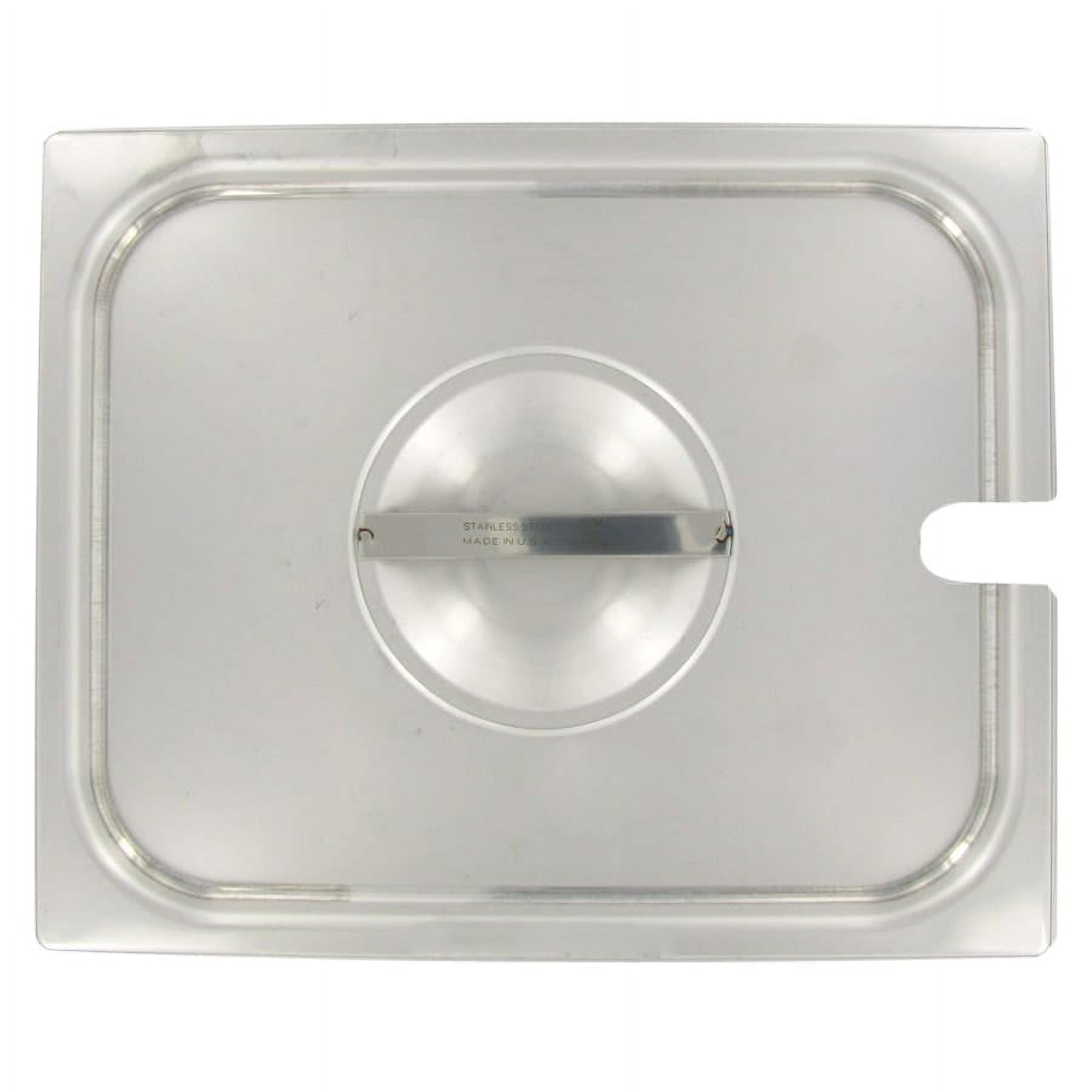 Vollrath 75229 Slotted Stainless Steel Half Size Pan Lid - Walmart.com