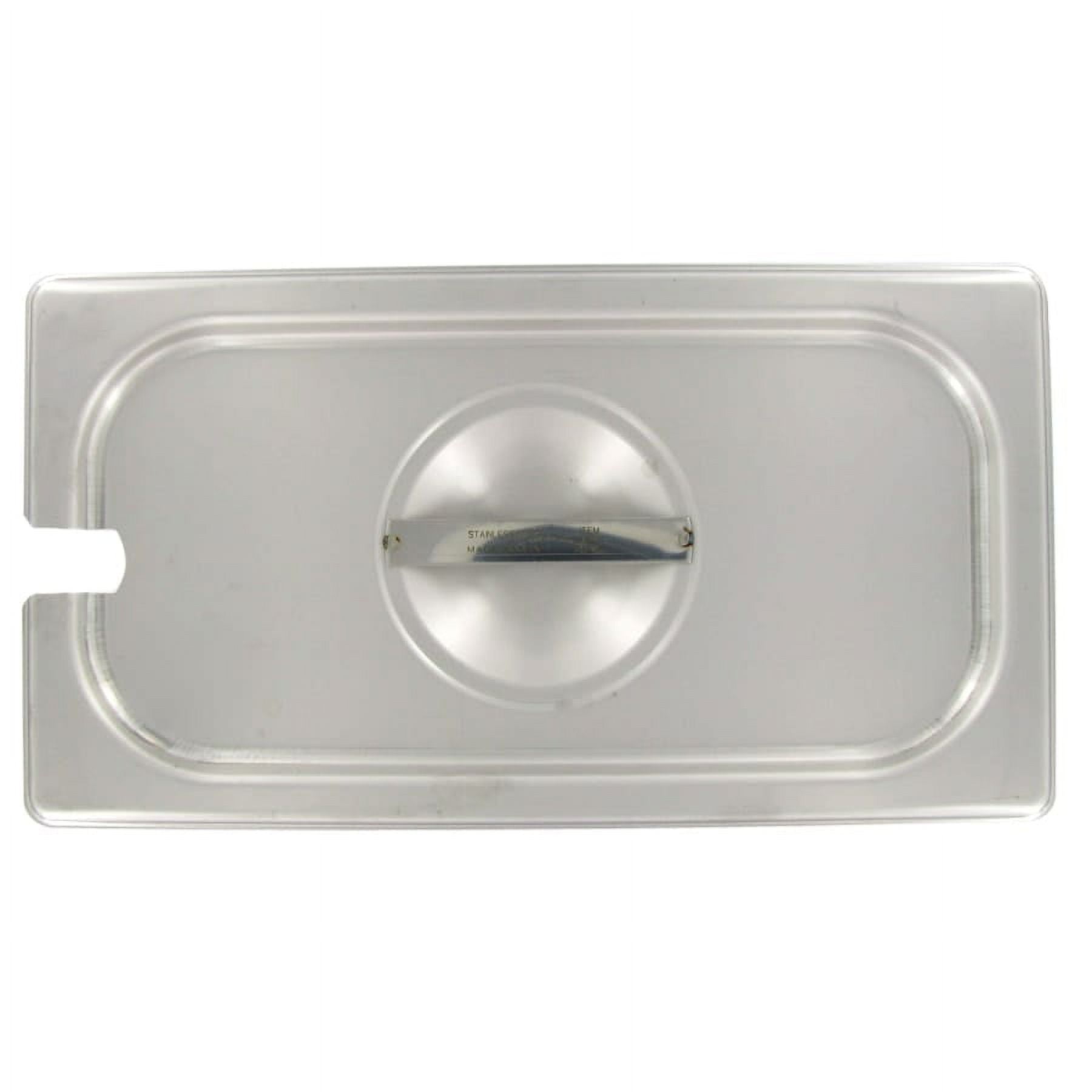 Vollrath 75239 Stainless Steel Slotted 1/3 Size Lid - Walmart.com