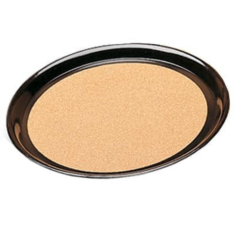 Vollrath 86339 Brown Round Cork-Lined Laminated 14 Serving Tray ...