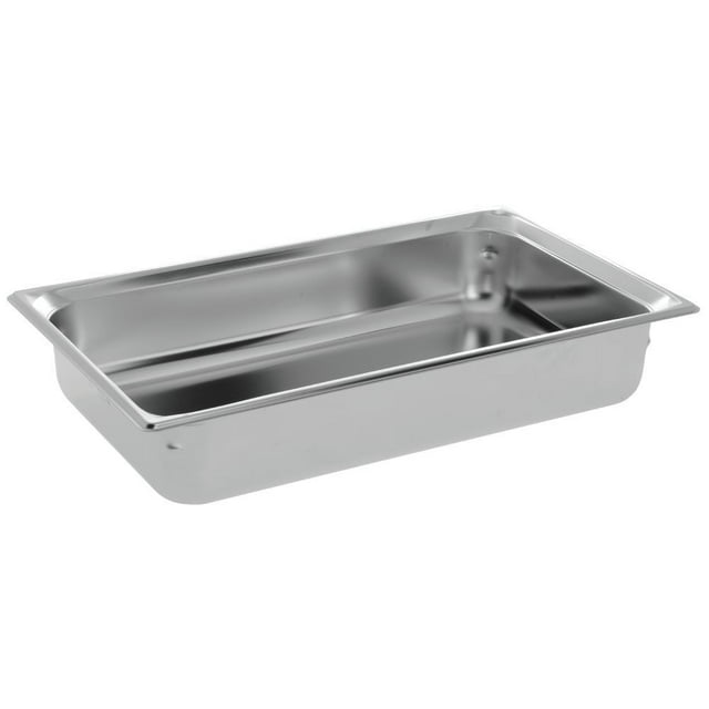 Vollrath 90042 Super Pan 3 S/S Full Size x 4 D Food Pan" - Walmart.com
