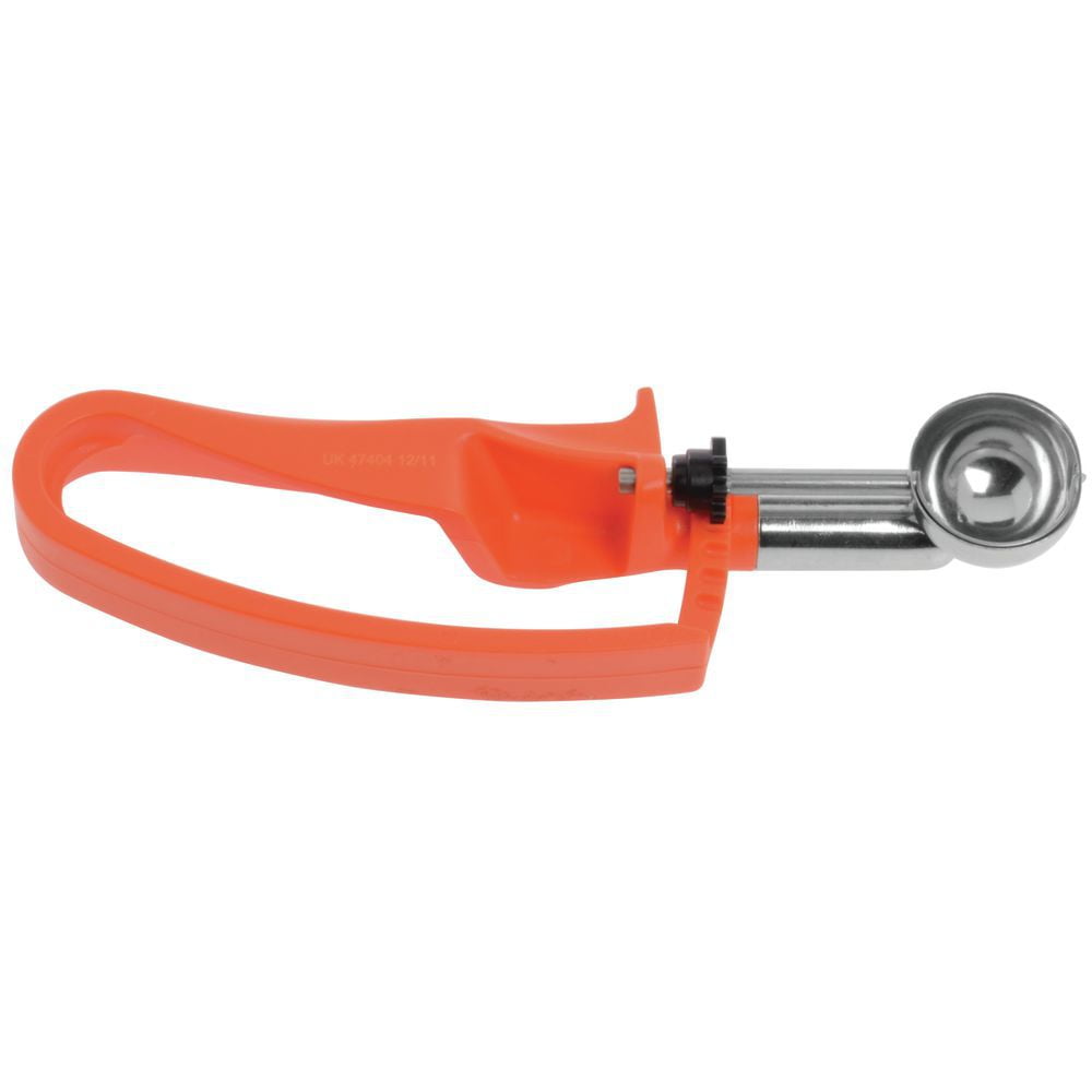 Vollrath 47404 Orange #100 Squeeze Disher Portion Scoop - .33 oz ...
