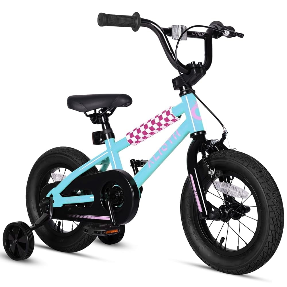 Vollsch 14 Inch BMX Style Kids Bike for 2-8 Years Old Boys Girls ...