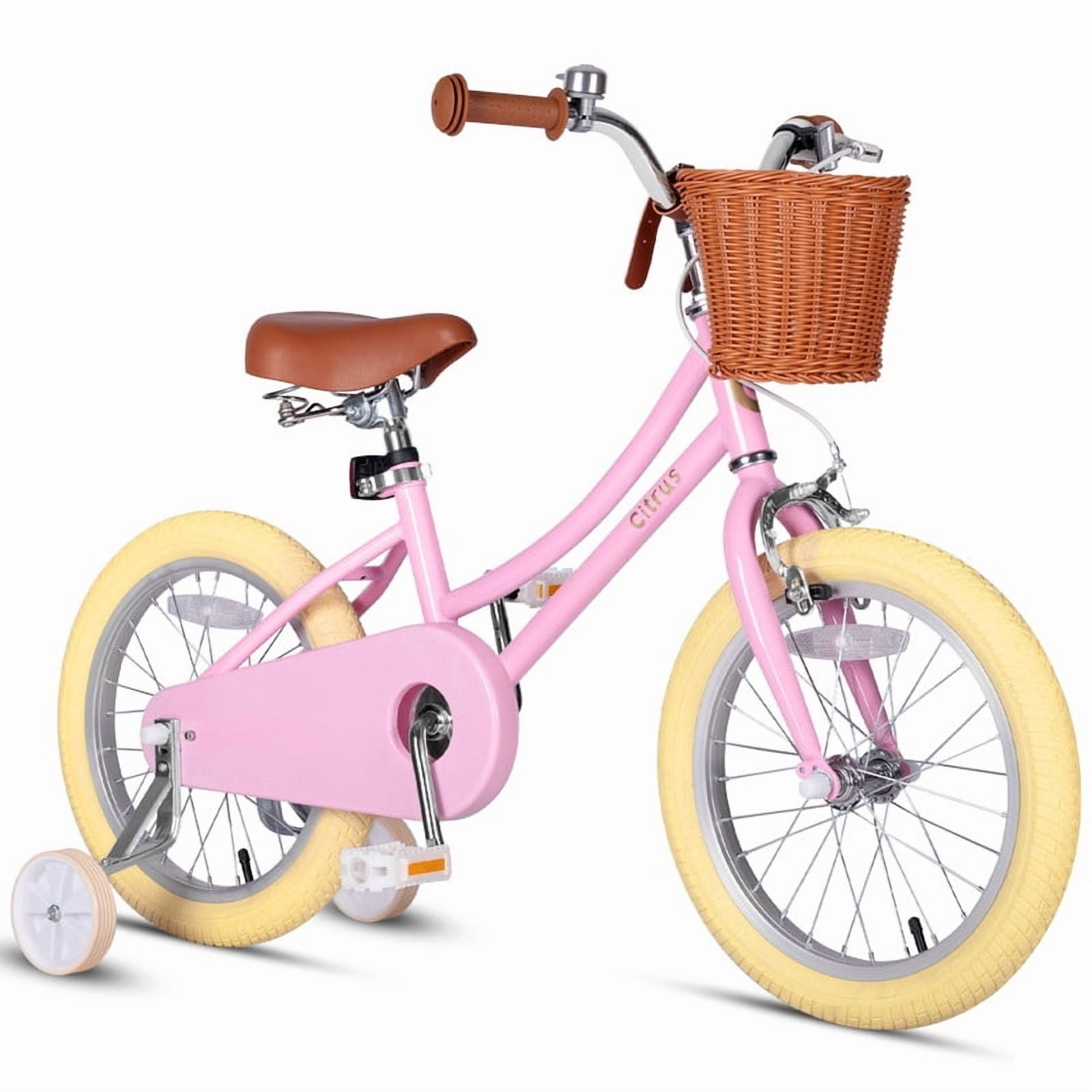 Vollsch 16 Inch Little Kids Bike for Age 7-15 Years Old Girls Toddlers ...
