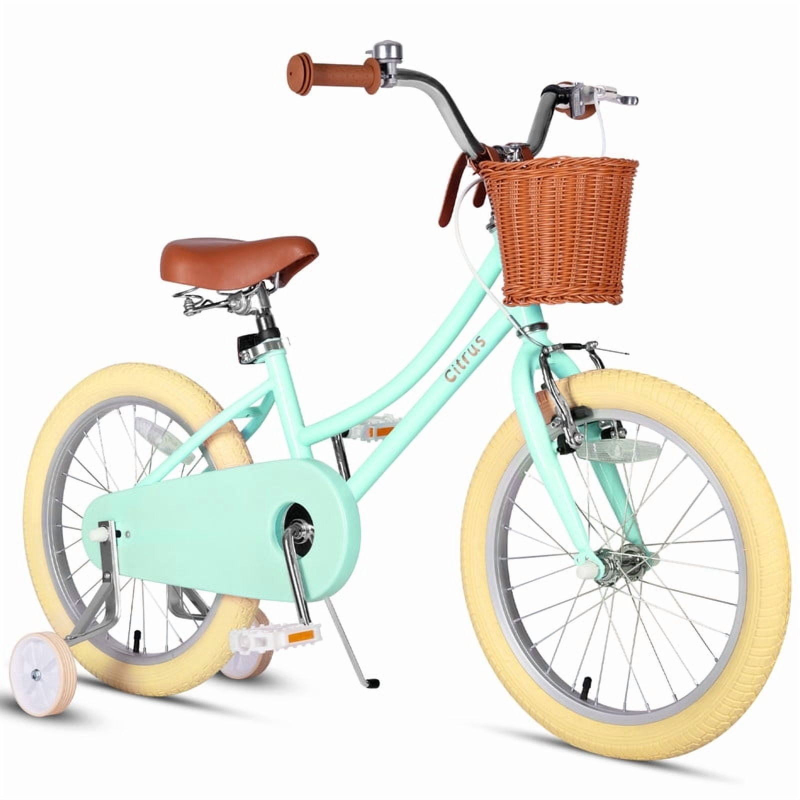 Vollsch 18 Inch Little Kids Bike for Age 7-15 Years Old Girls Toddlers ...