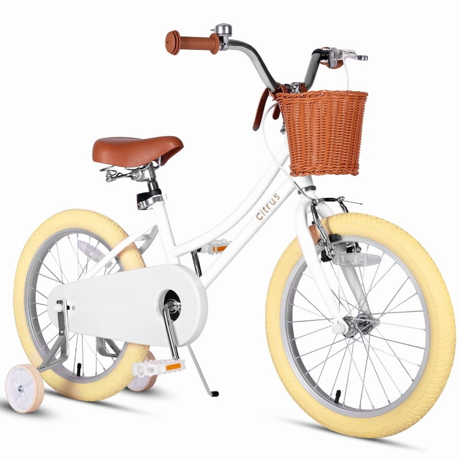 Vollsch 18 Inch Little Kids Bike for Age 7-15 Years Old Girls Toddlers ...