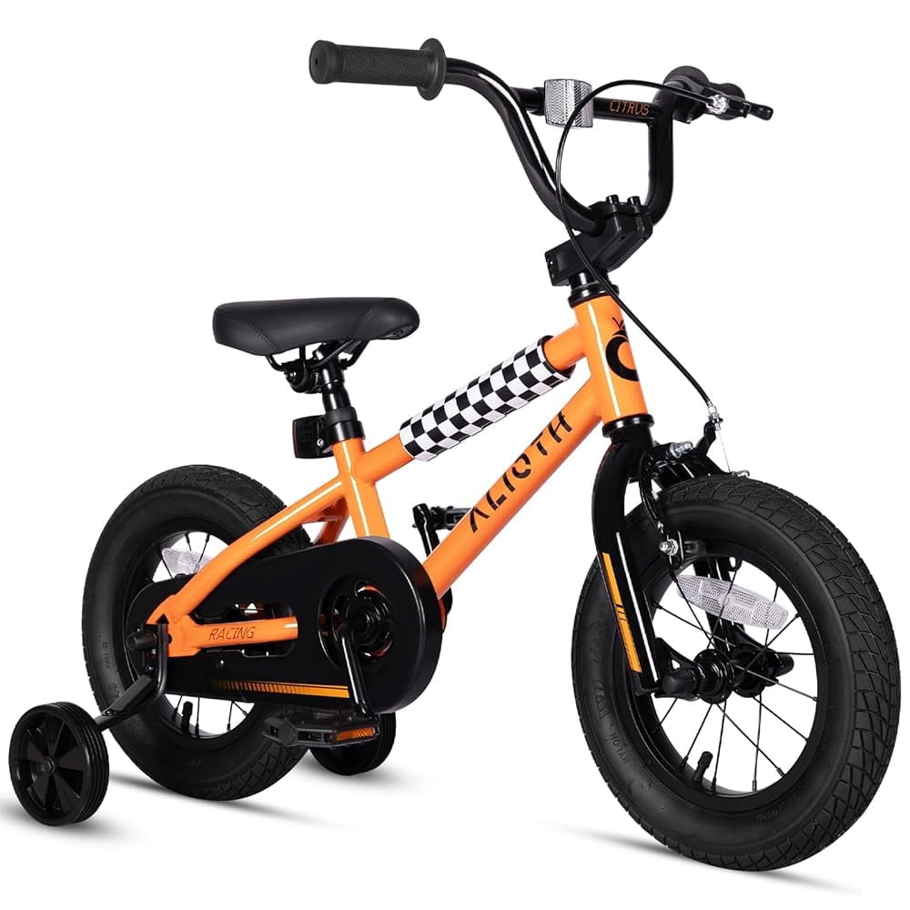 Vollsch BMX Style Kids Bike for 2-8 Years Old Boys Girls Toddlers 12 ...