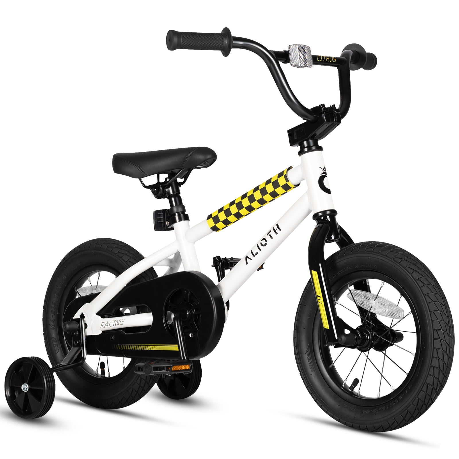 vollsch Kids BMX Bike, 12 Inch, Training Wheels, Coaster Brake ...