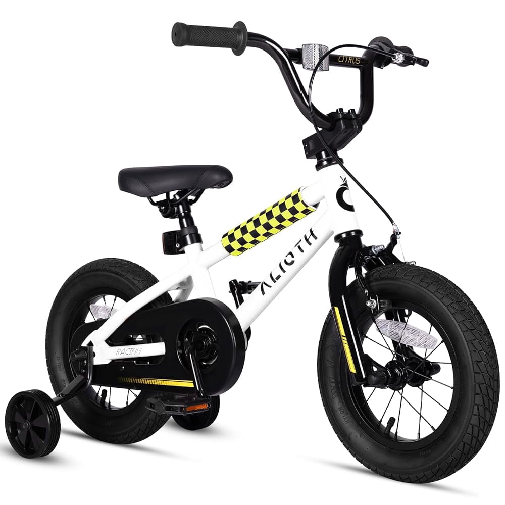 Vollsch BMX Style Kids Bike for 2-8 Years Old Boys Girls Toddlers 12 ...