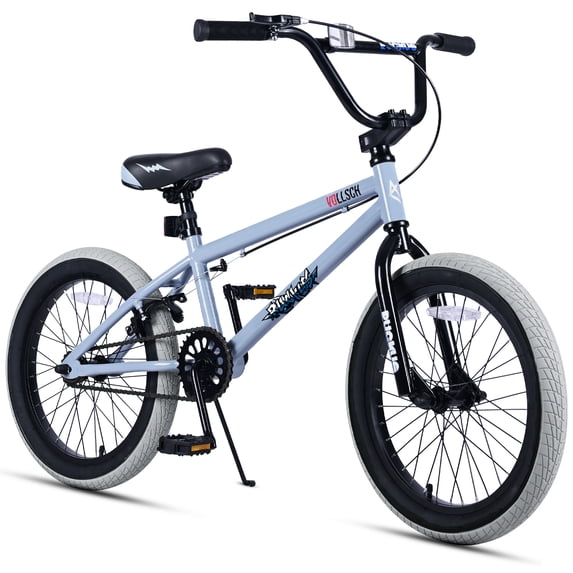 Vollsch Freestyle BMX Bikes 18 Inch Kids Bicycle for 8-15 Years Old Teens, Boys, Girls, Beginner ...