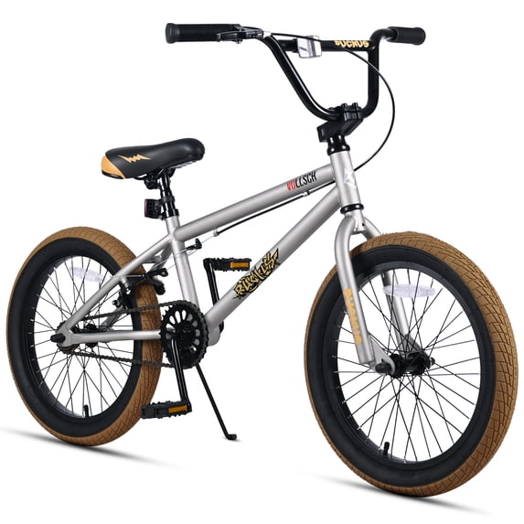 Vollsch Freestyle BMX Bikes 18 Inch Kids Bicycle for 8-15 Years Old Teens, Boys, Girls, Beginner ...