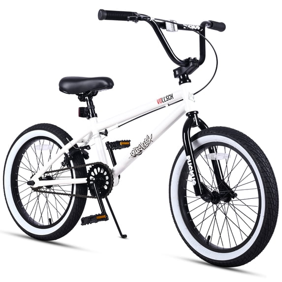 Vollsch Freestyle BMX Bikes 18 Inch Kids Bicycle for 8-15 Years Old Teens, Boys, Girls, Beginner ...