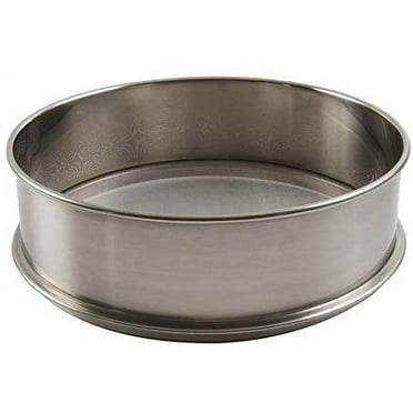 JEEXI Stainless Steel Flour Sifter with Soft Grip Handle, 3 Cup ...