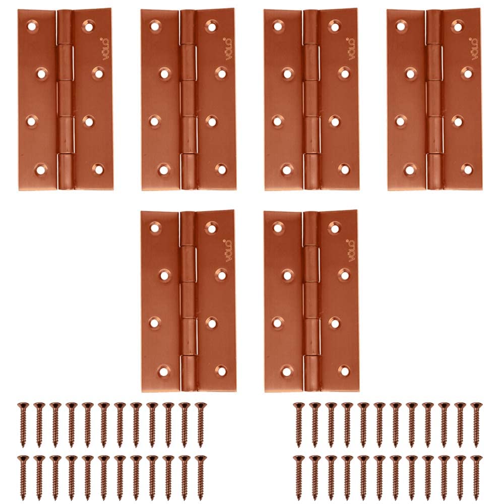 Volo Premium Concealed Door Butt Hinges 4 inch x 12 Gauge25 mm ...