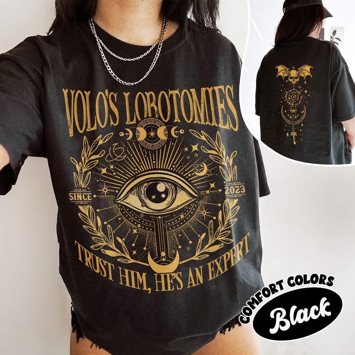 Volo's Lobotomies Comfort Colors Shirt, I Got My Lobotomy At Volo'S ...