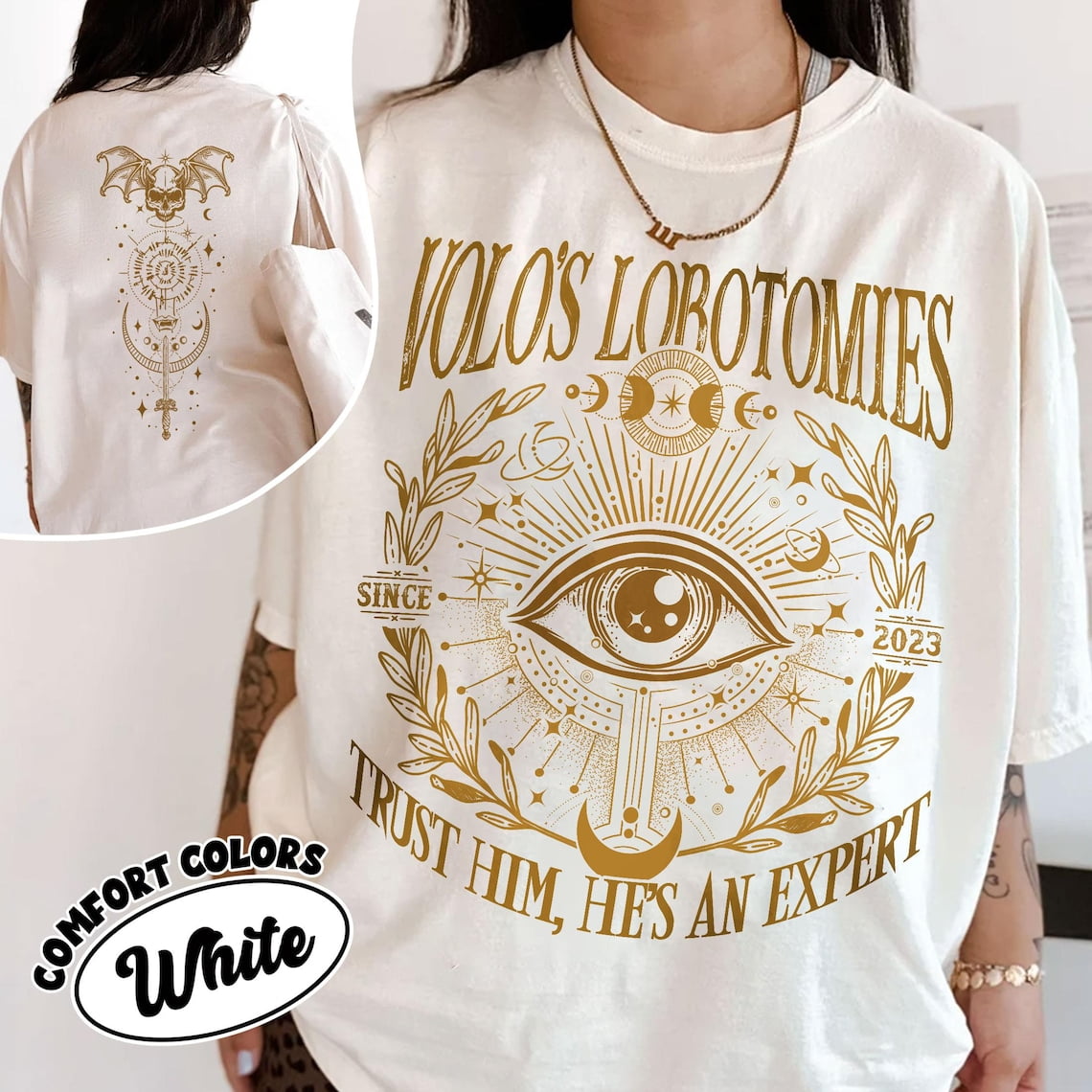 Volo's Lobotomies Comfort Colors Shirt, I Got My Lobotomy At Volo'S ...