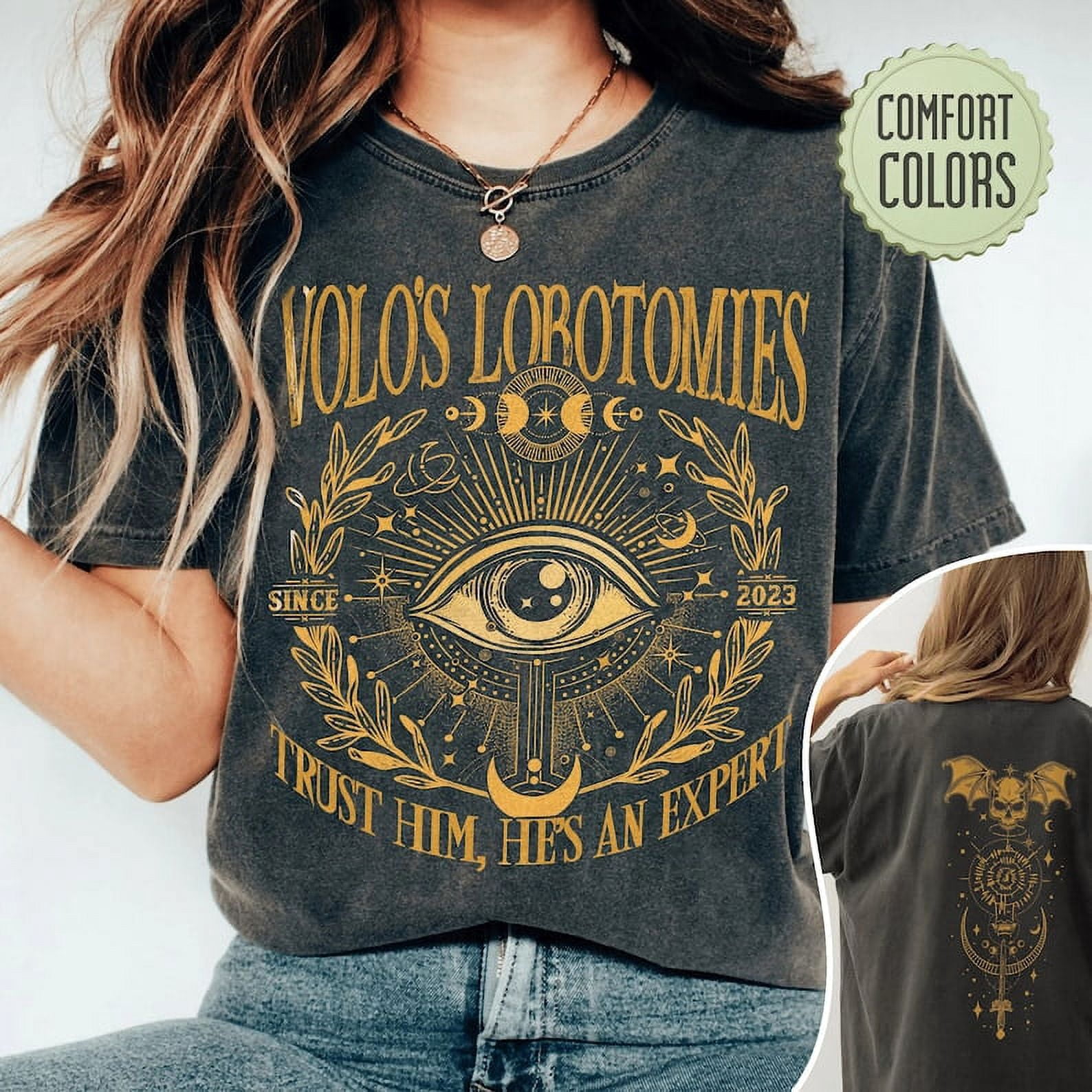 Volo's Lobotomies Comfort Colors Shirt, I Got My Lobotomy At Volo'S ...