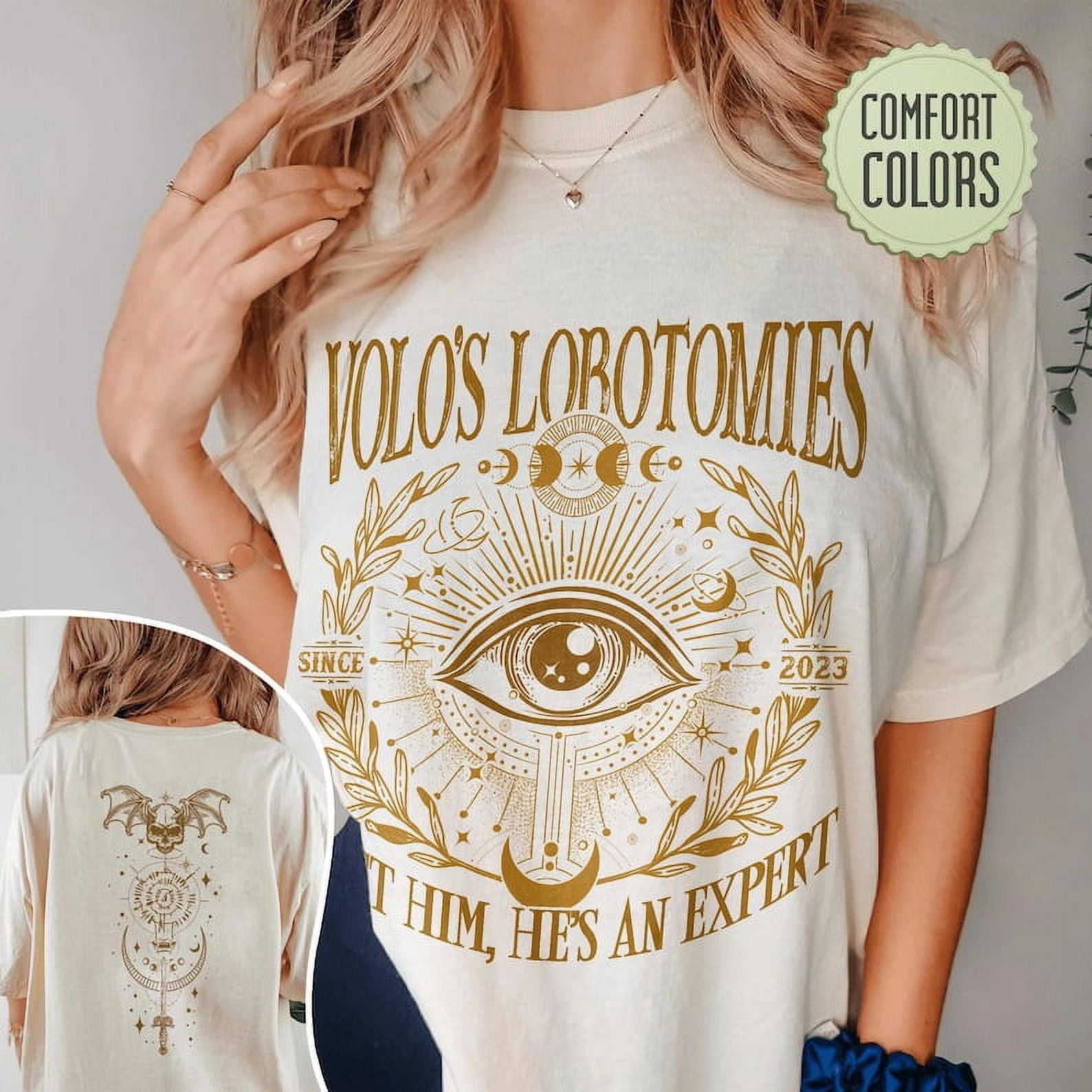 Volo's Lobotomies Comfort Colors Shirt, I Got My Lobotomy At Volo'S ...