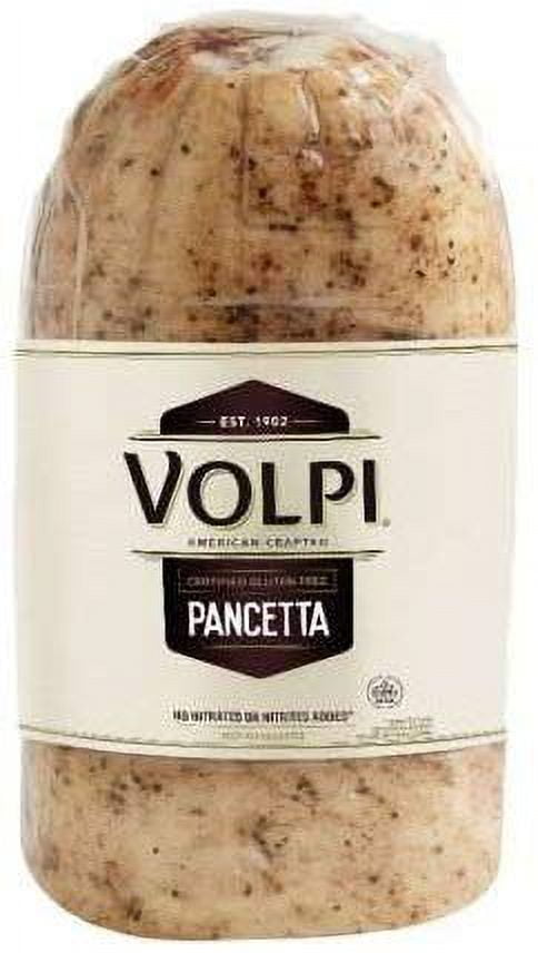 Volpi Traditional Italian Inspired Pancetta, Bold Meaty Taste, 4 Pound ...