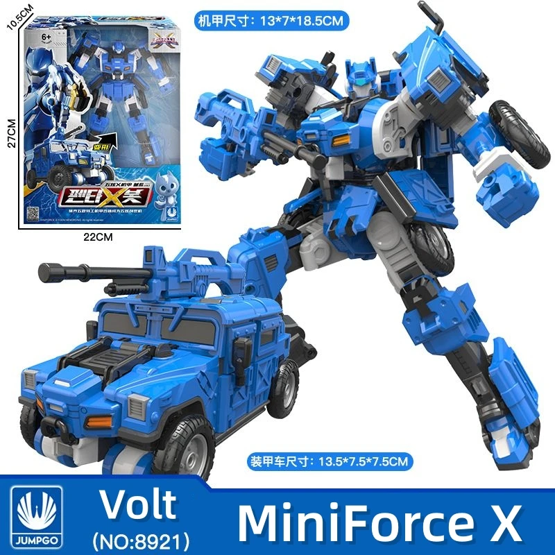 Volt Mini Force Transformation Robot Car MiniForce X Ultimate Toy Korea ...