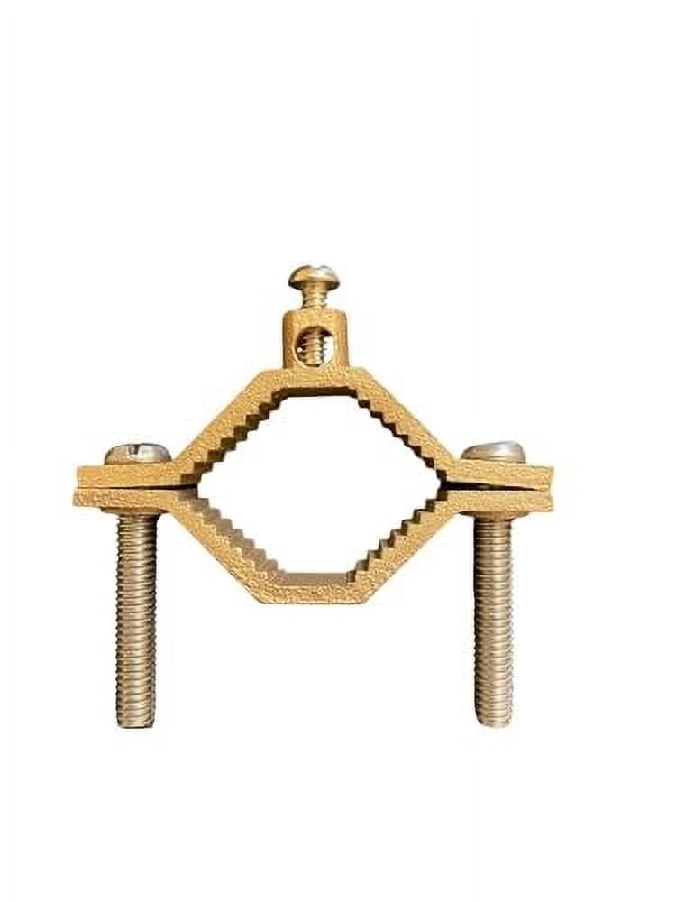 VoltVeera - UL Listed Heavy Duty, Copper Alloy Grounding Pipe Clamps ...