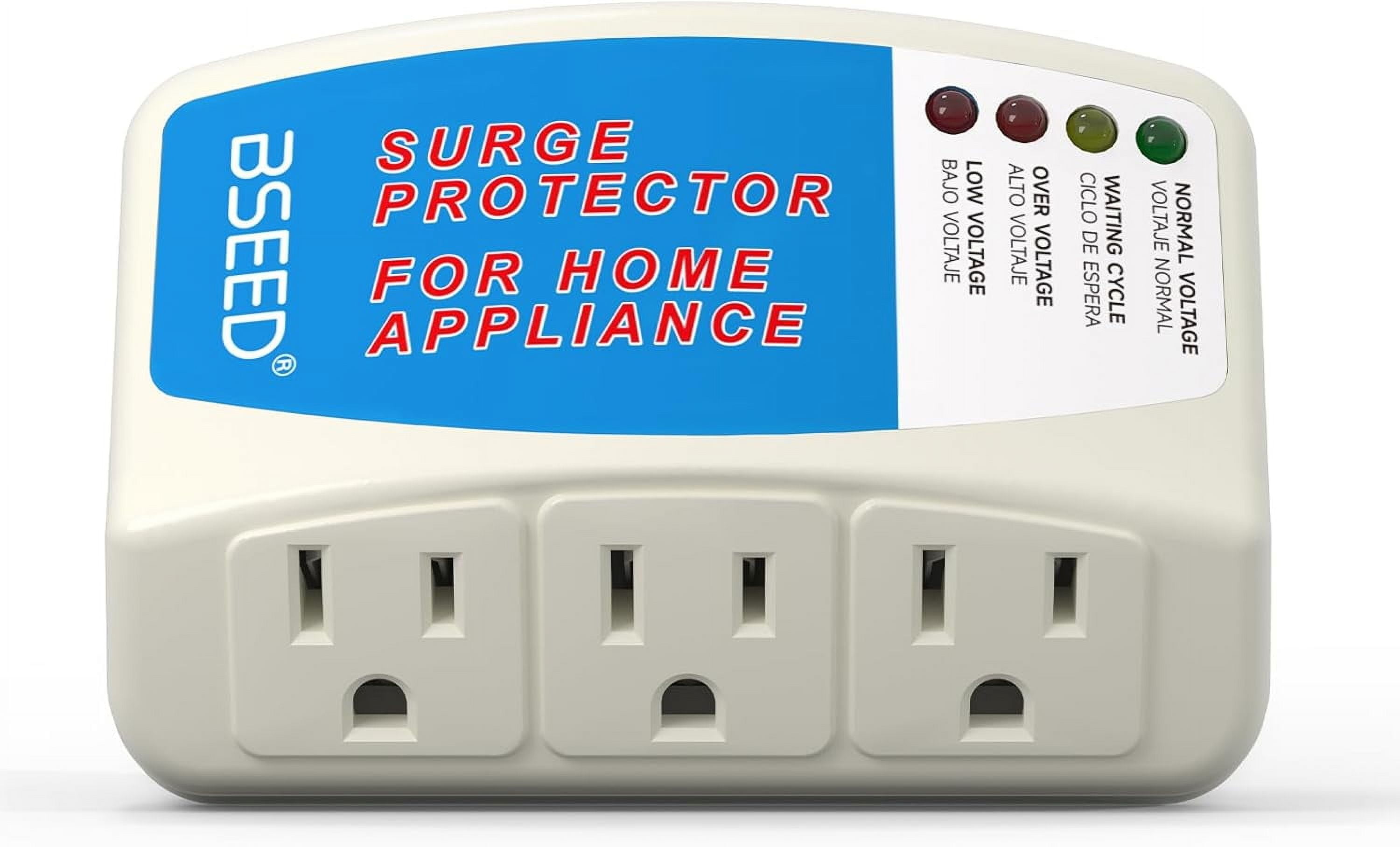 Volta Protector, 3 Outlet Plug in Sur Protector for Home Appliance Multi Function Plug with ...
