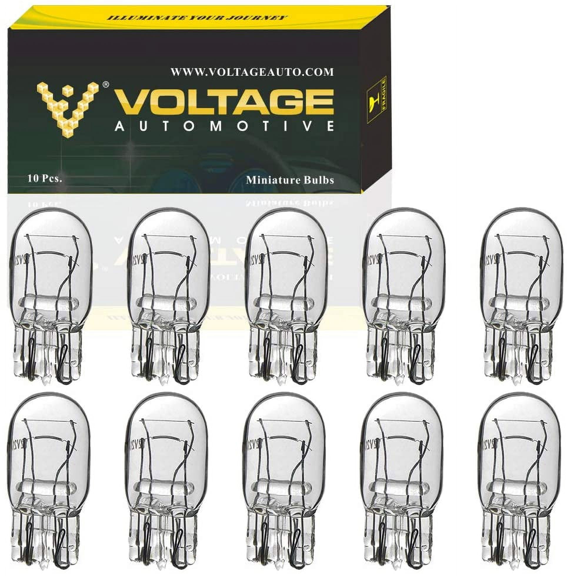 Voltage Automotive 7443 Bulb (10 Pack) - Standard Replacement for ...