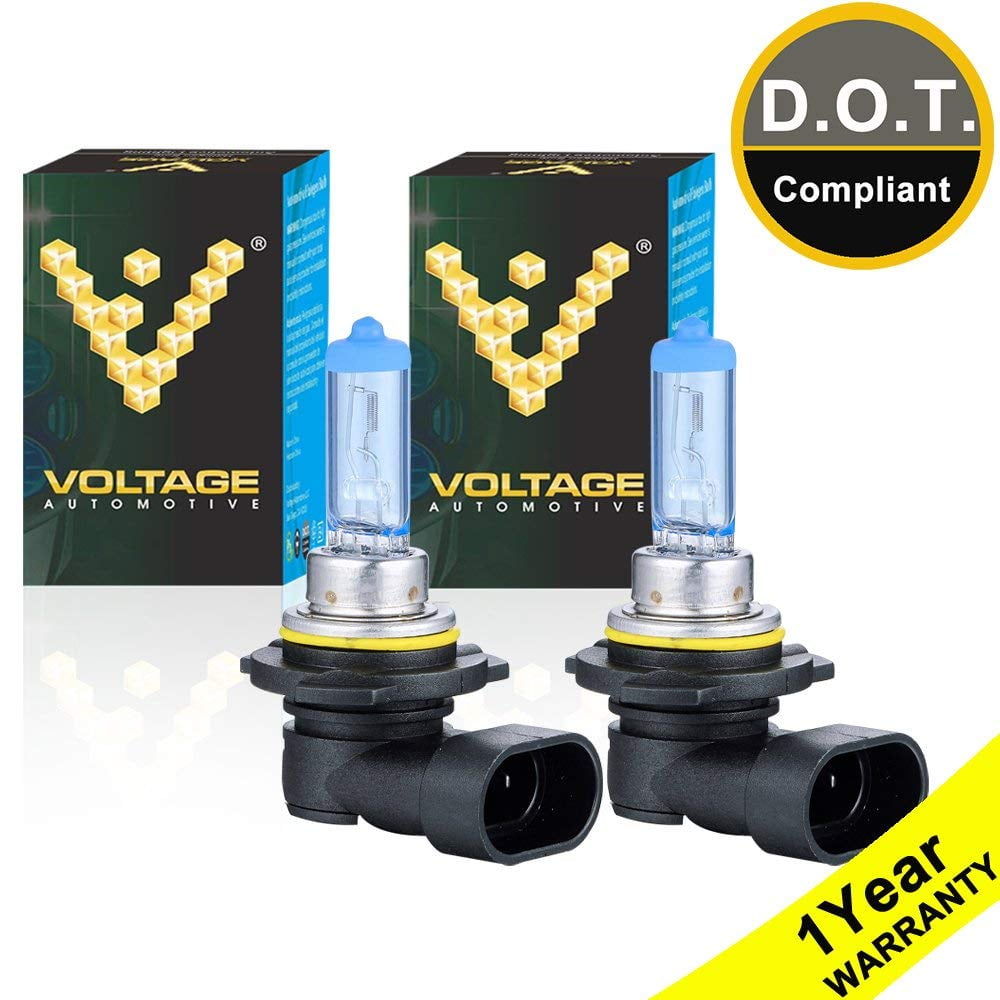 Voltage Automotive 9006 HB4 Headlight Bulb - Polarize White Upgrade For ...