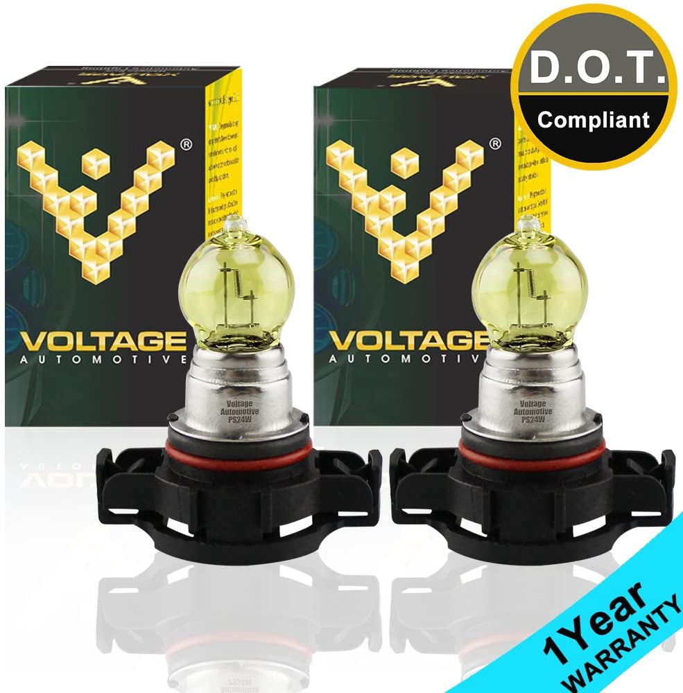 Voltage Automotive PS24W 5202 Headlight Bulb Super Yellow Fog Light ...