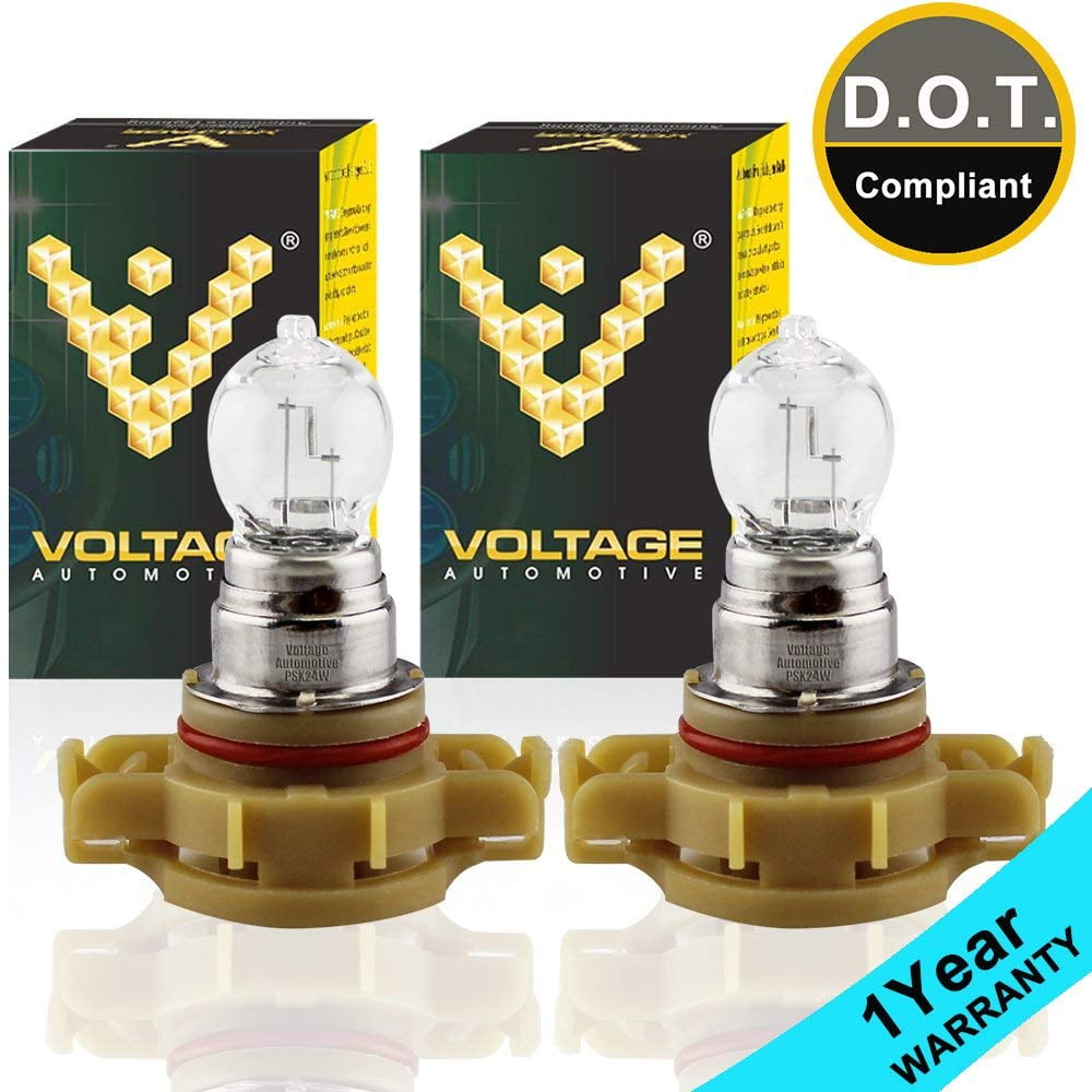 Voltage Automotive PSX24W Standard 24W White Halogen Automotive Bulb ...