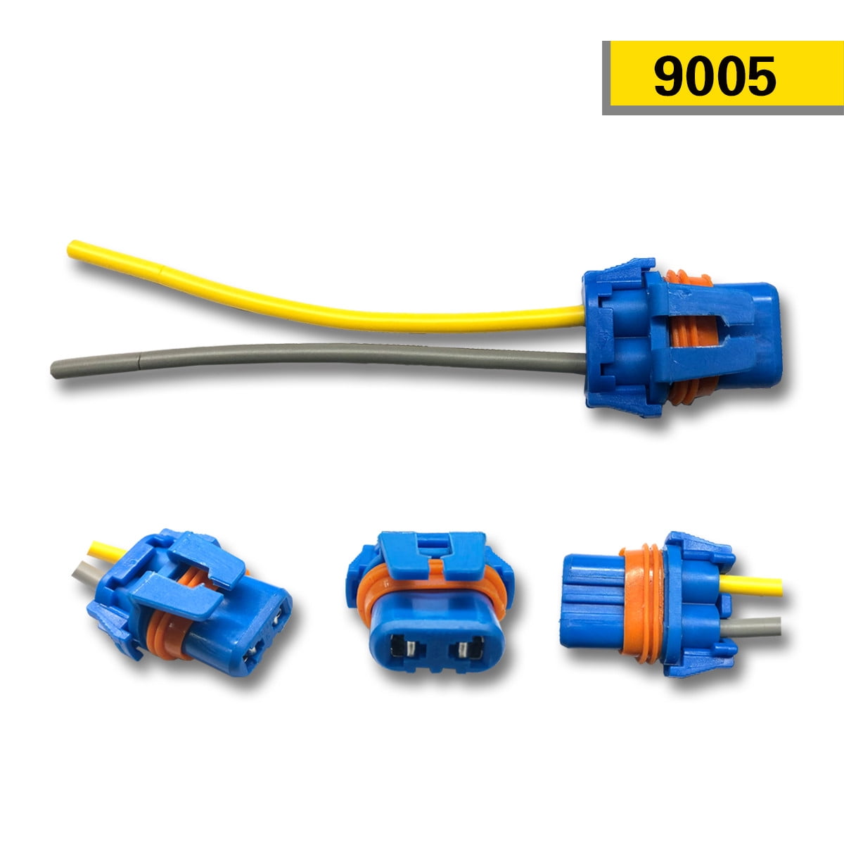 Voltage Automotive Socket Connector For 9005 HB3 Headlight Fog Light ...