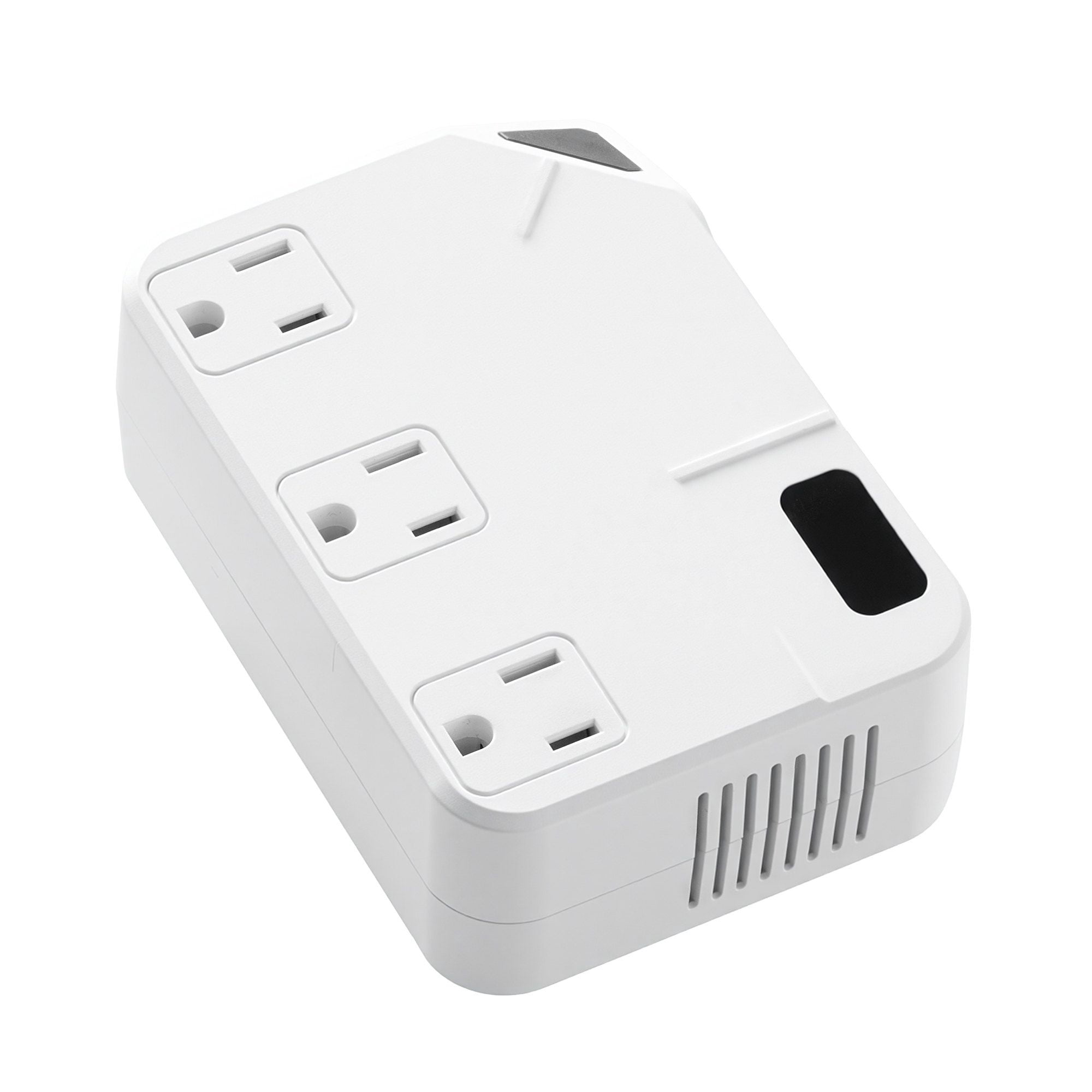 Voltage Converter Step Down 220V to 110V Travel Adapter with 2 USB C ...