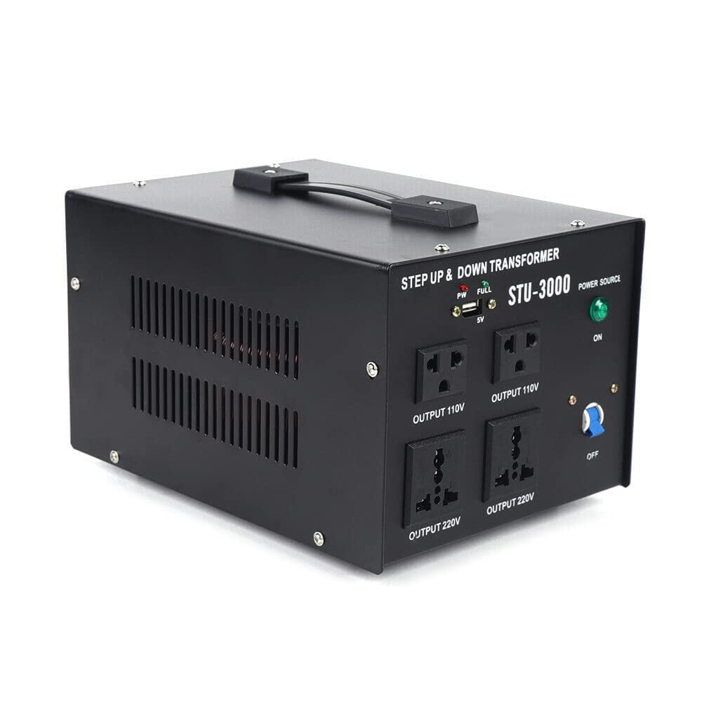 Voltage Converter Transformer, 3000W Step Up/Down Transformer Converter ...