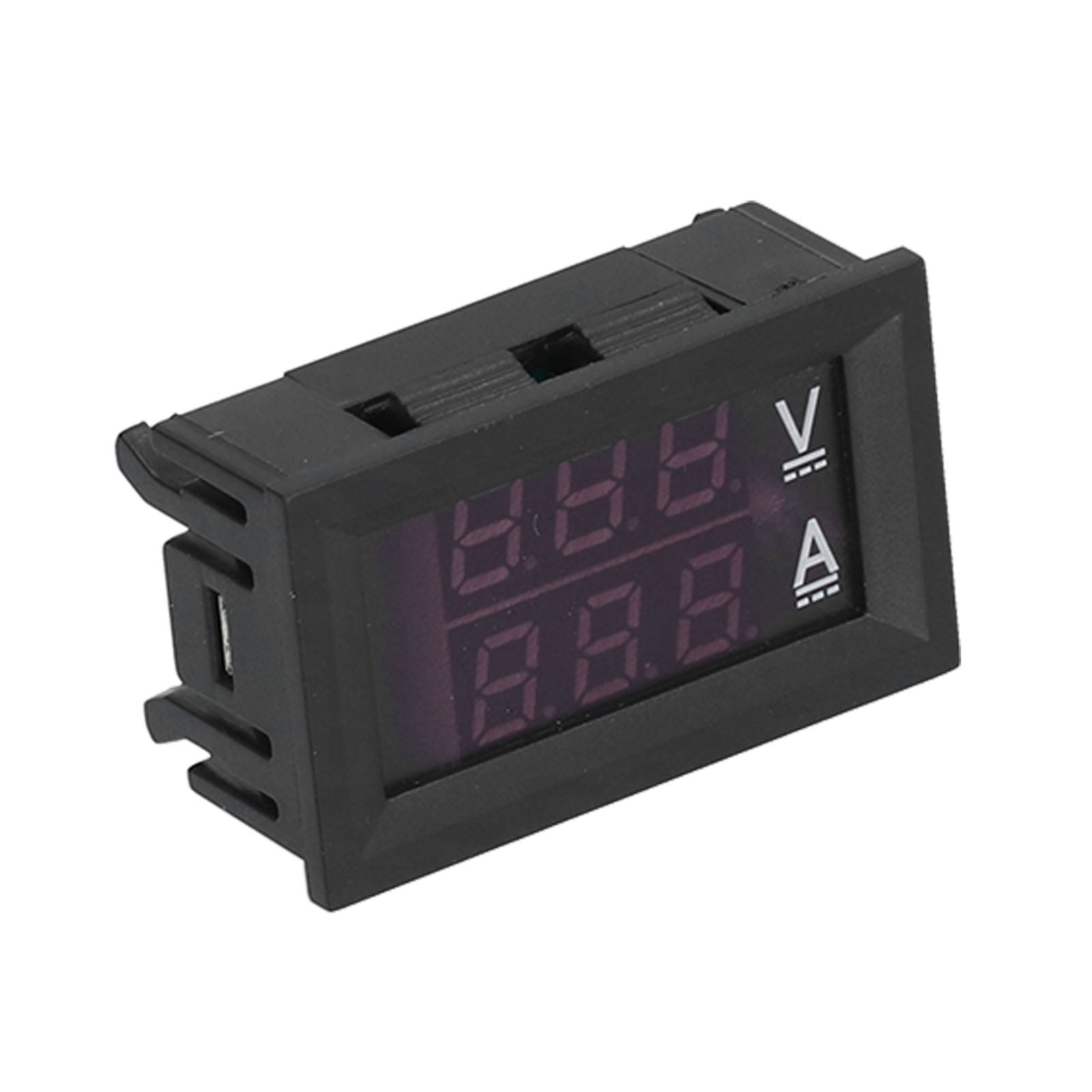 Voltage Current Display Meter Tester DC4.5V100V Red Blue LED Digital ...