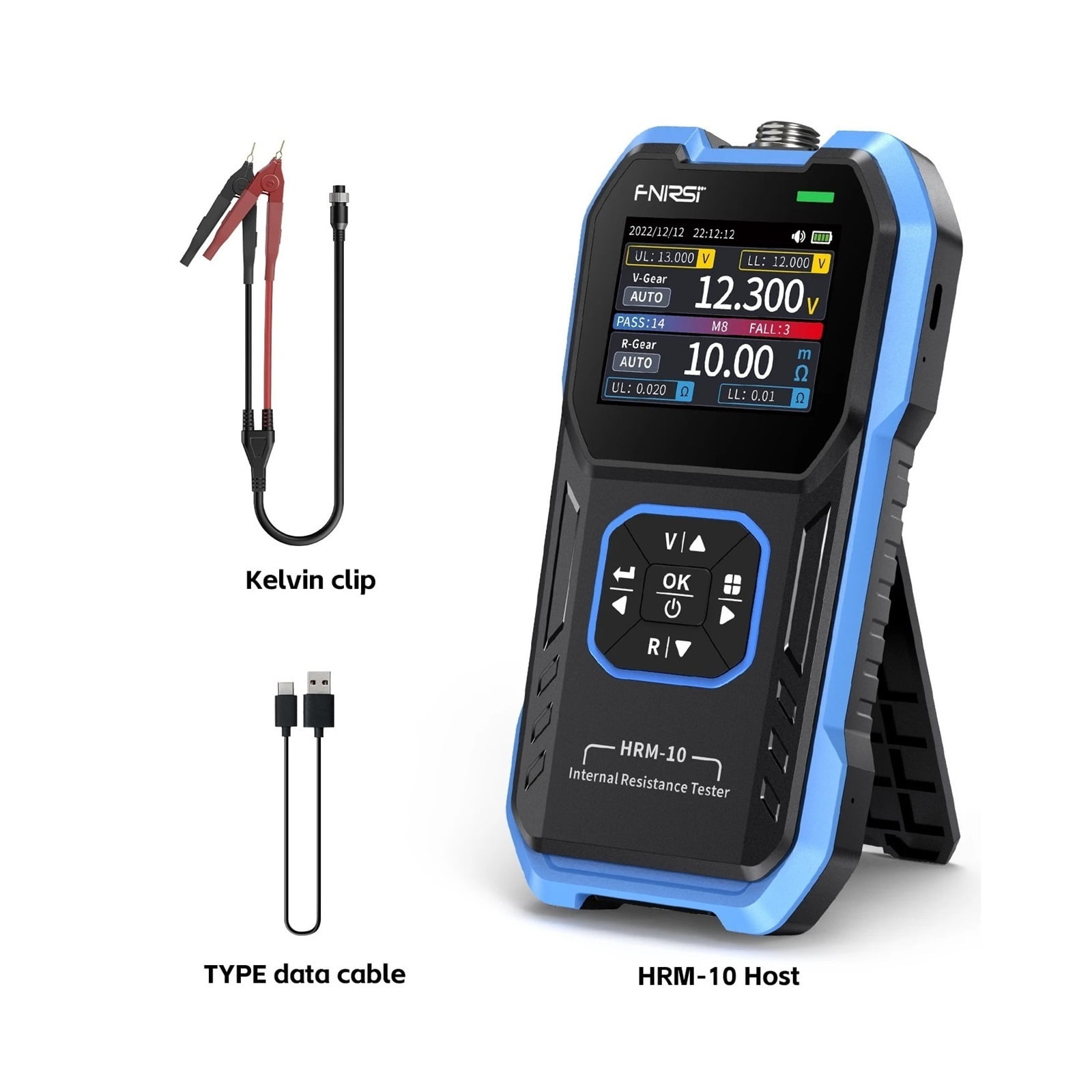 Voltage Internal Resistance Tester 18650 High-precision AC Acid Lithium ...