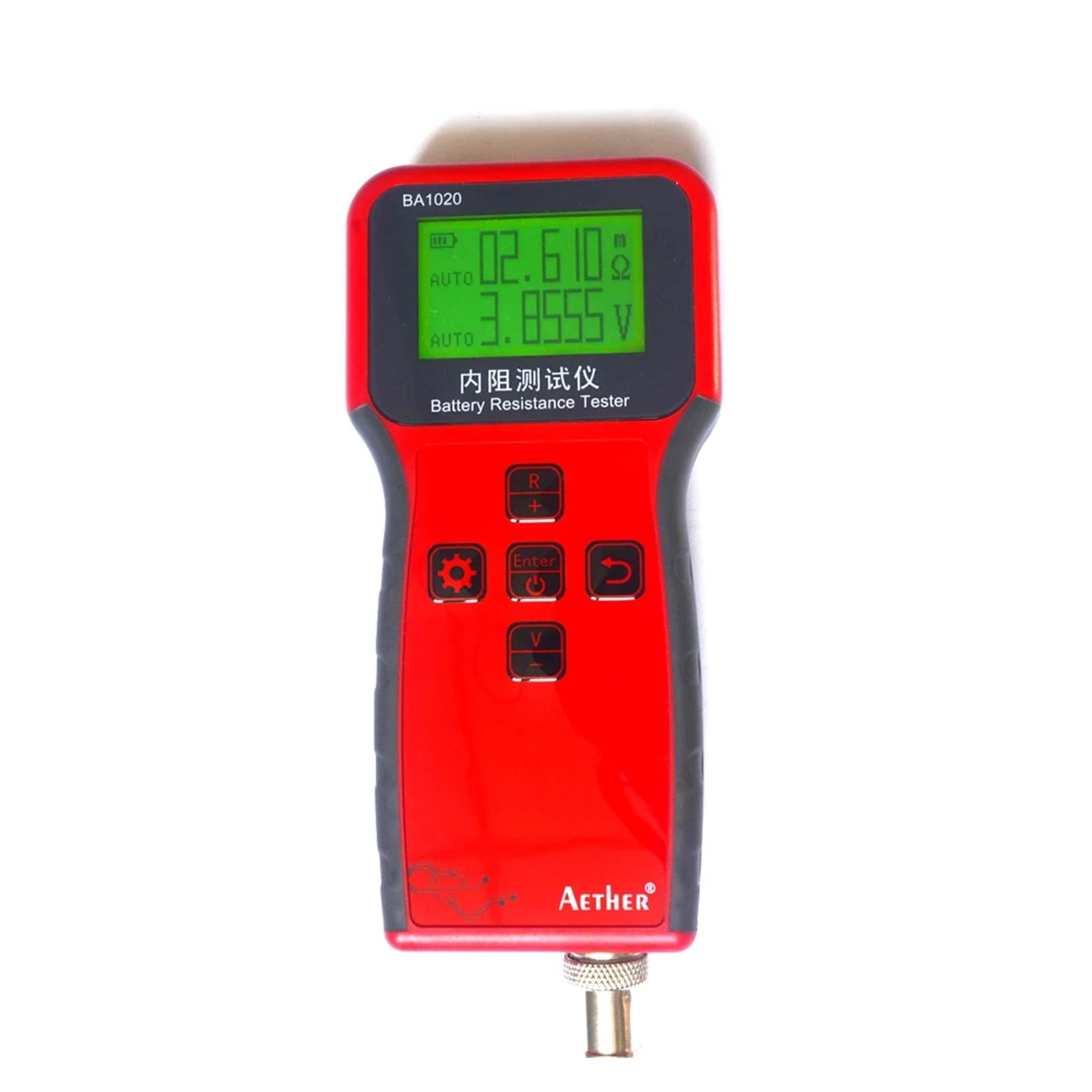 Voltage Internal Resistance Tester True Four-wire 18650 Lithium Battery ...