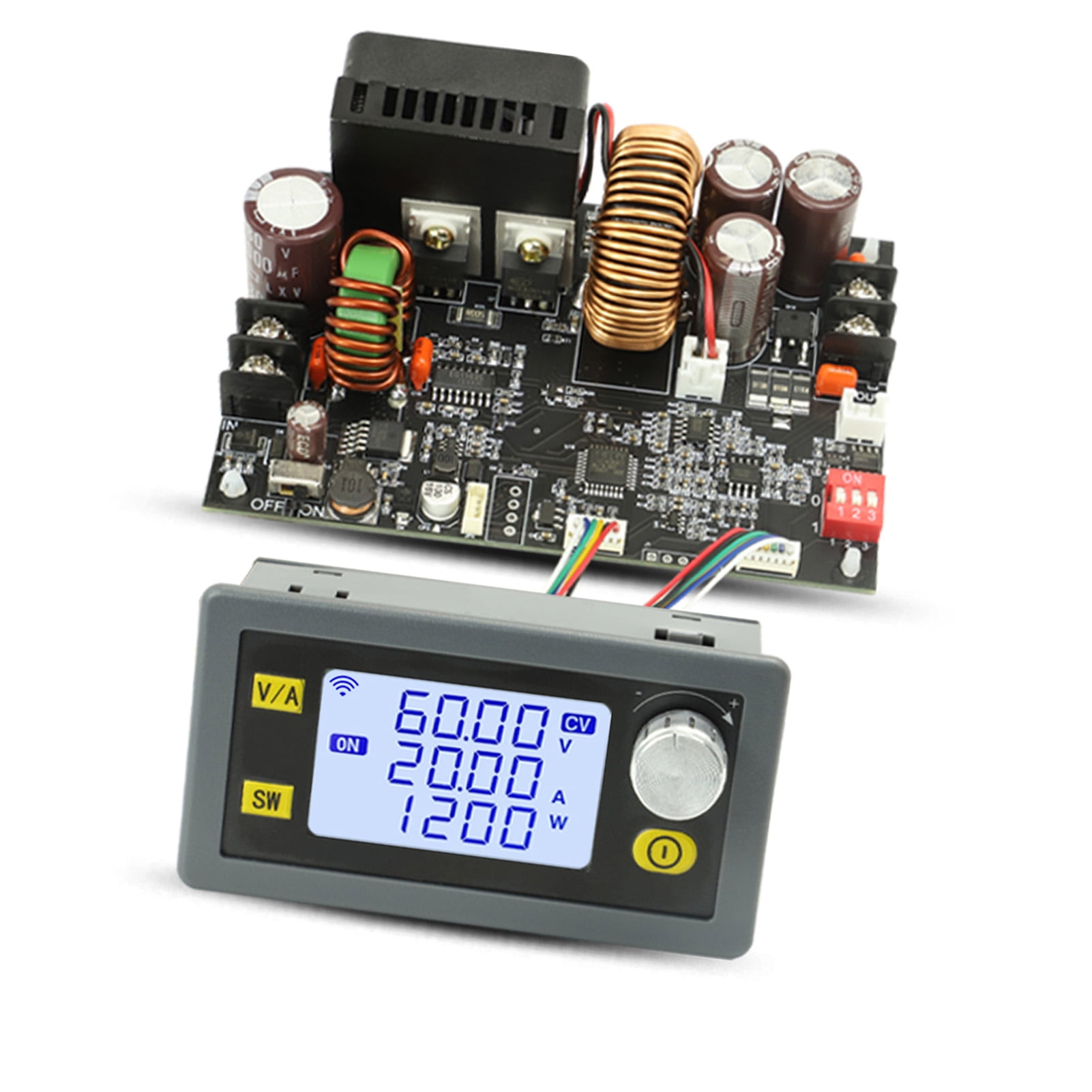 Voltage LCD Display Adjustable Direct Current Stabilized Voltage Power Supplys Constant Voltage ...