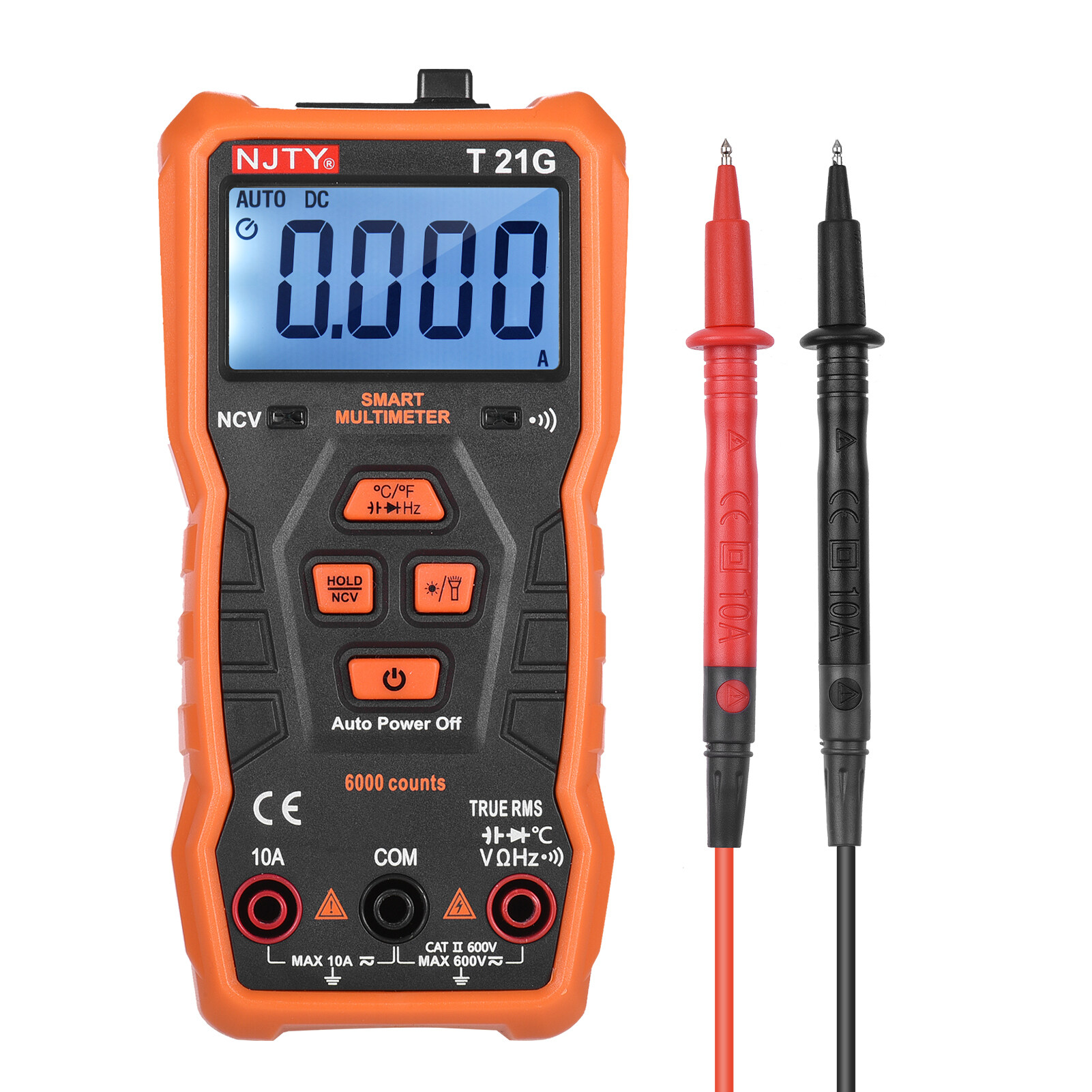 Voltage Meter,2-inch Lcd Meter Universal Meter Pocket Ohmmeter Catii ...
