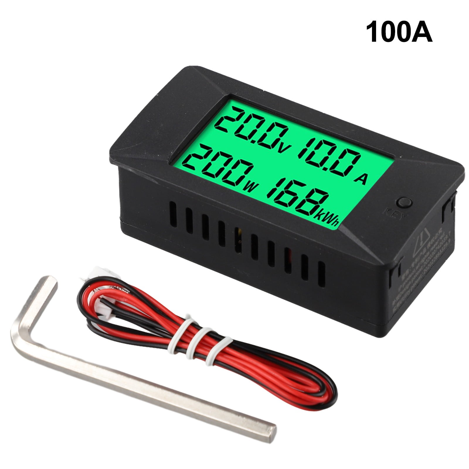 Voltage Meter Ammeter Measurement DC 0-300V Set Voltmeter Current Power ...