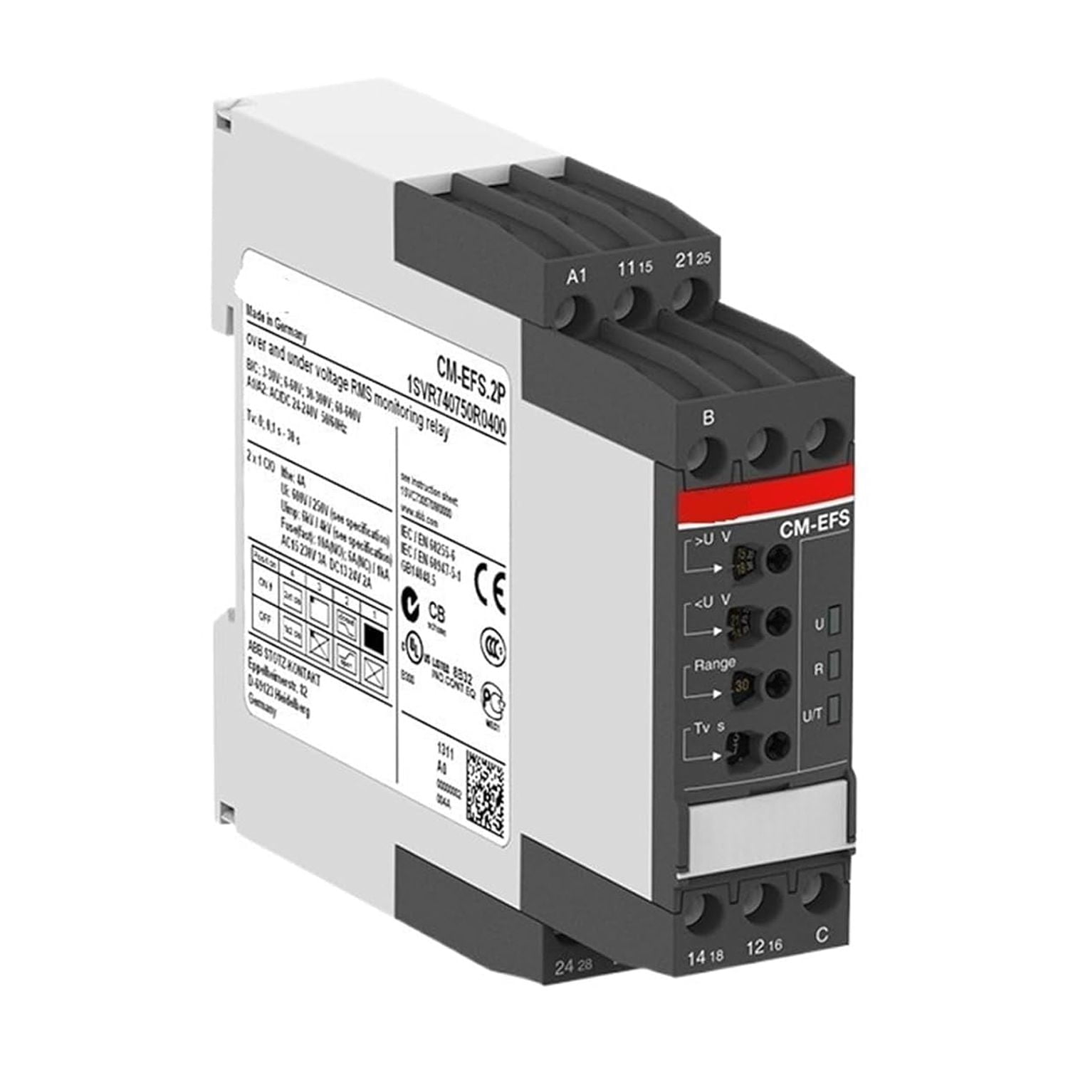 Voltage Monitor CM-ESS.MS, 2c/o, 3-600V, 24-240VAC/DC - Walmart.com