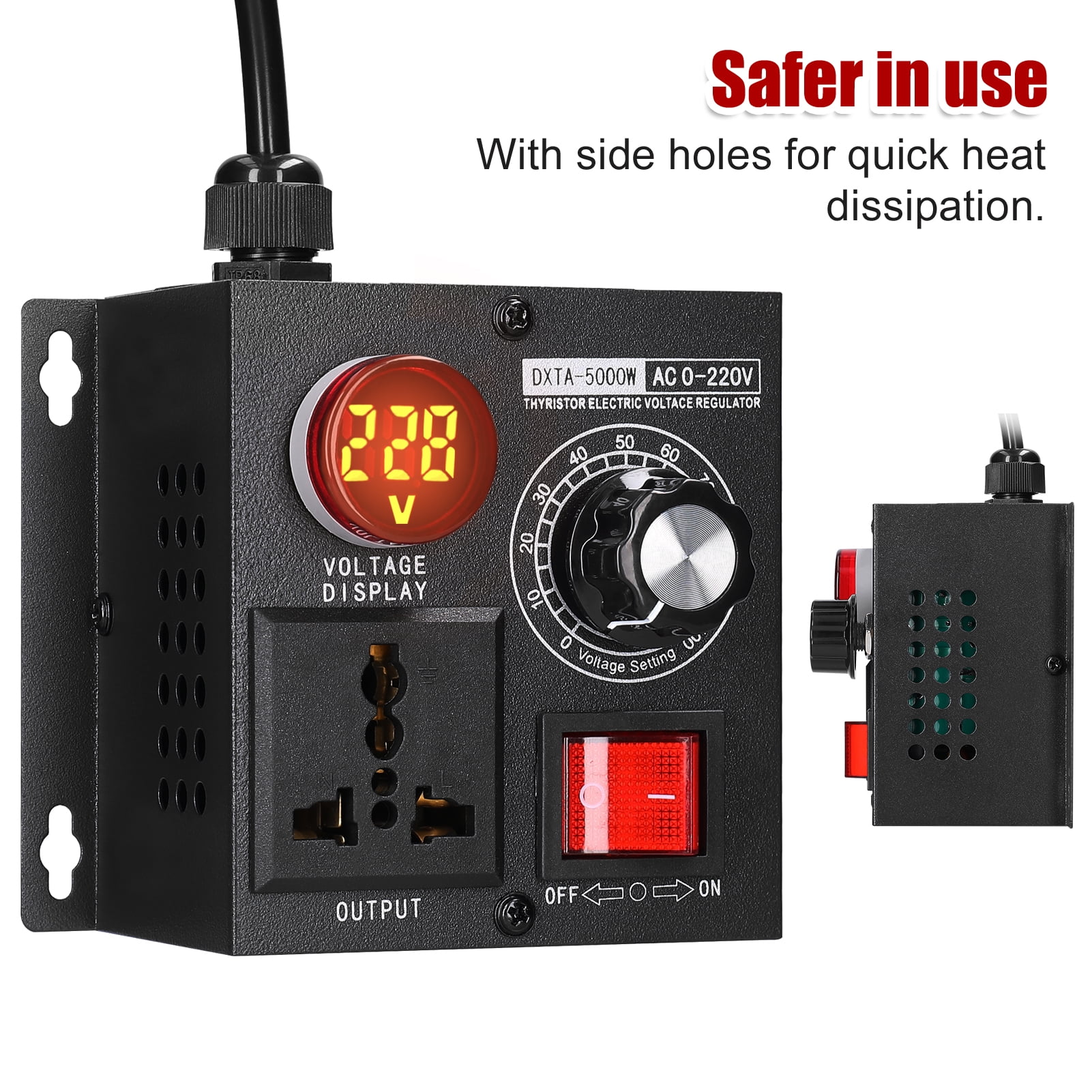 Voltage Regulator,5000w Portable Variable Portable Variable Temperature ...