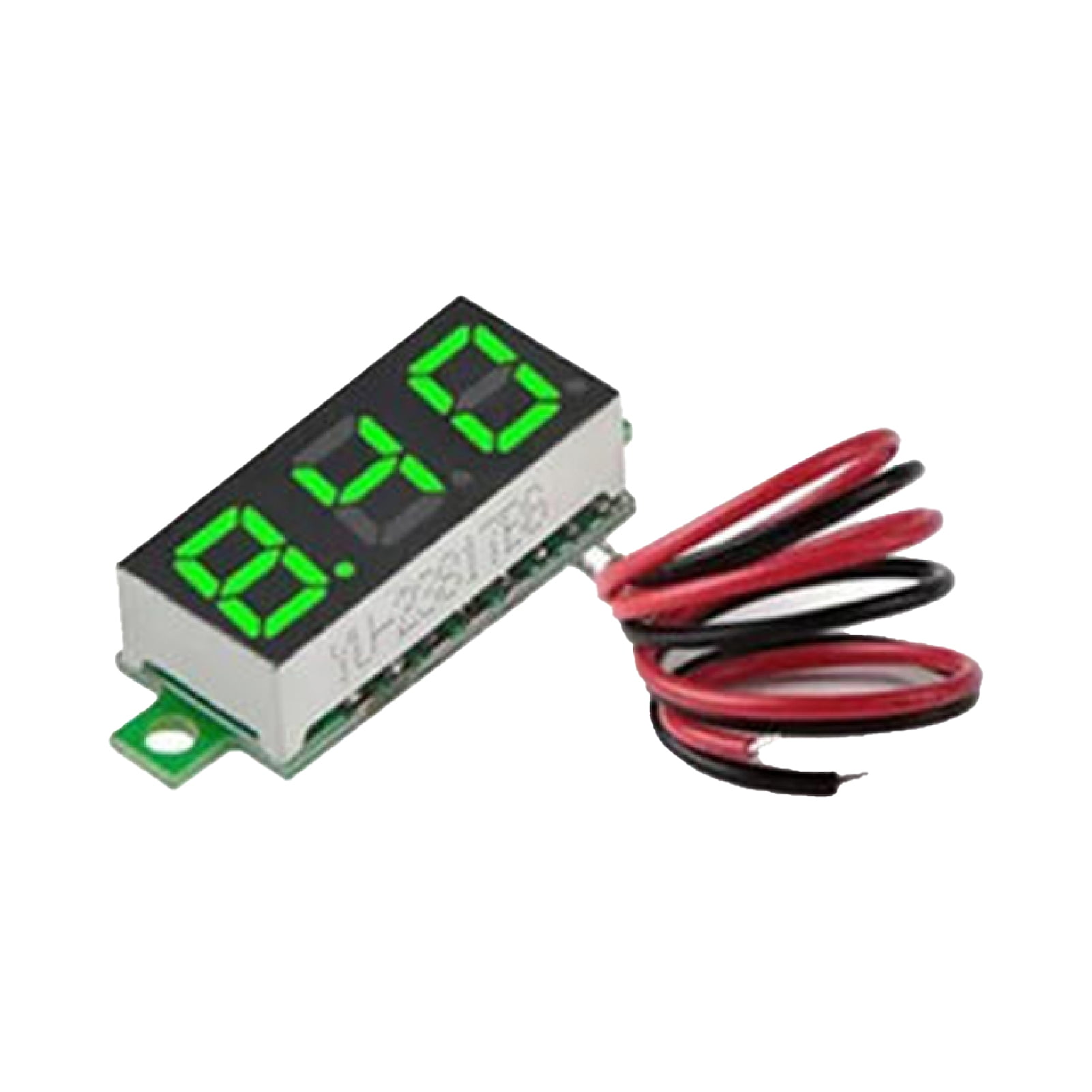 Voltage Tester Adjustable High Accuracy Mini 0.28-Inch Two-Wire Digital ...