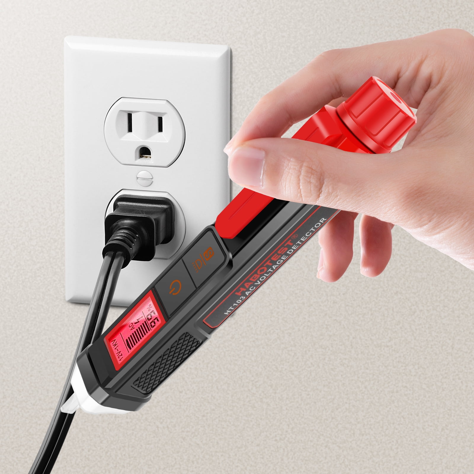 Voltage Tester Compact Updated Voltage Detector Reliable Null Wire ...