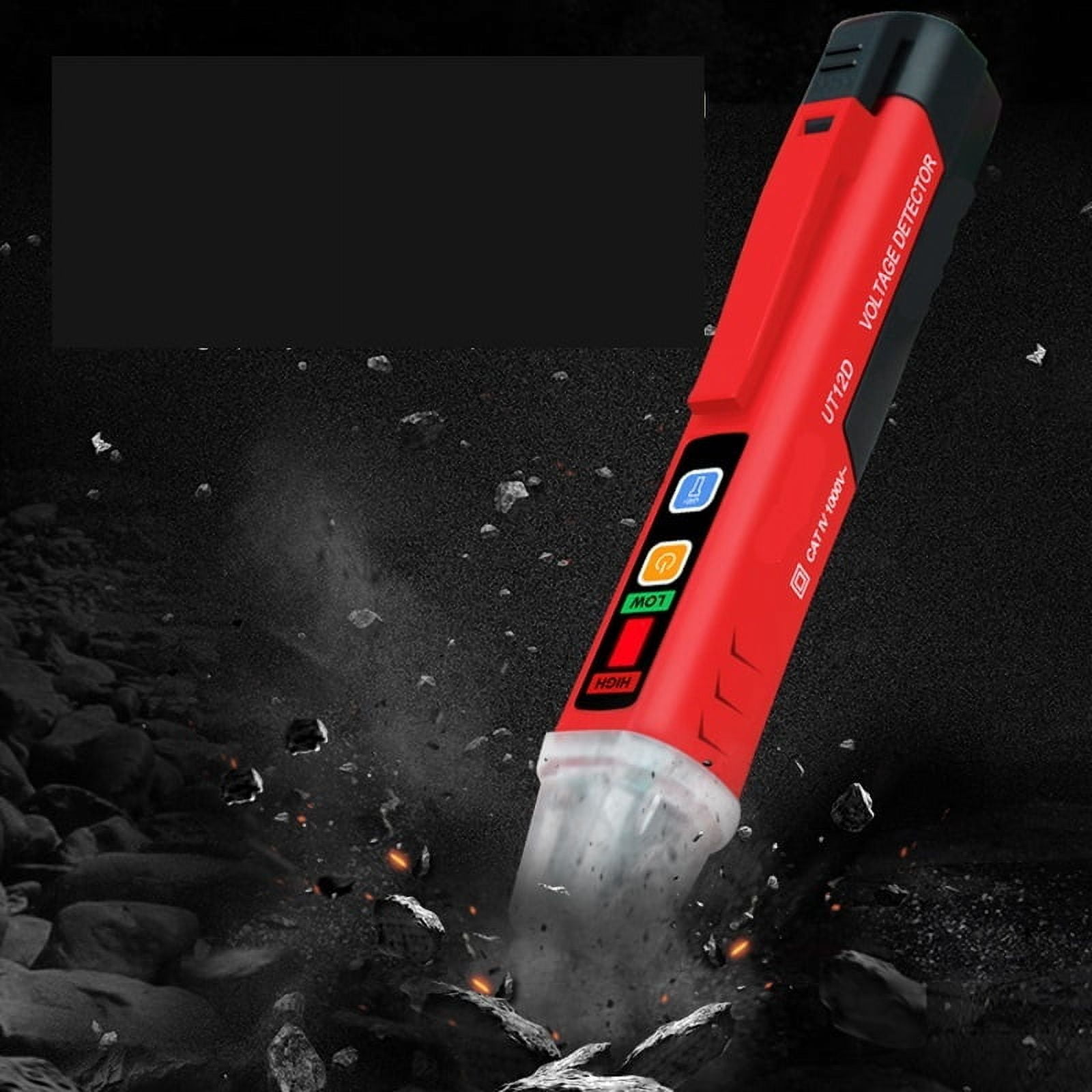 Voltage Tester Detector Non-Contact Indicator Pencil Stick Electric ...