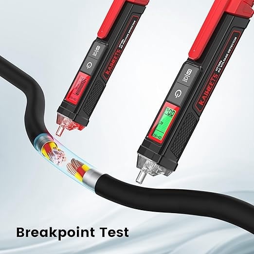 Voltage Tester/Non-Contact Voltage Tester with Signal Percentage, Dual ...