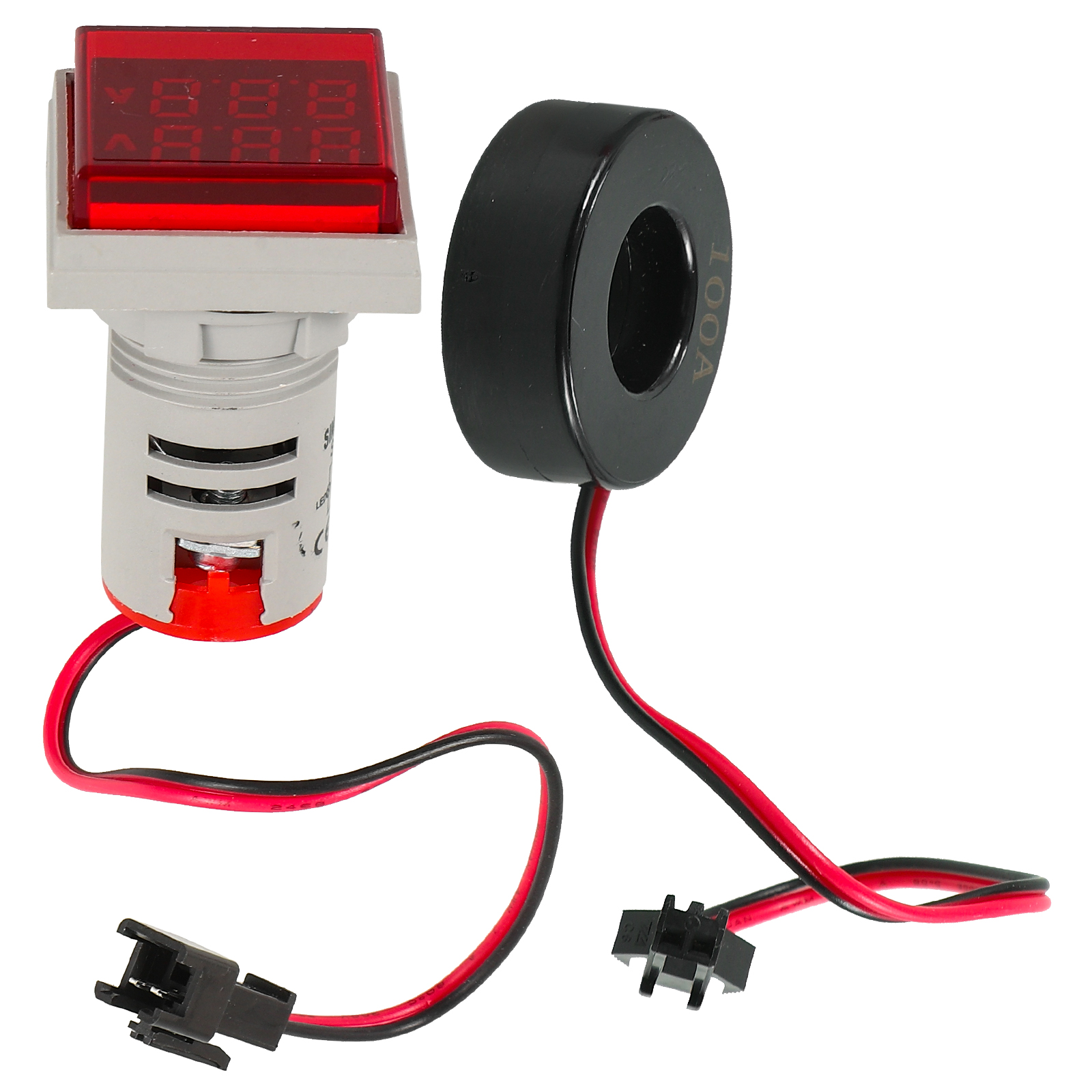 Voltage and Current Digital Display Digital Multimeter Electronic ...